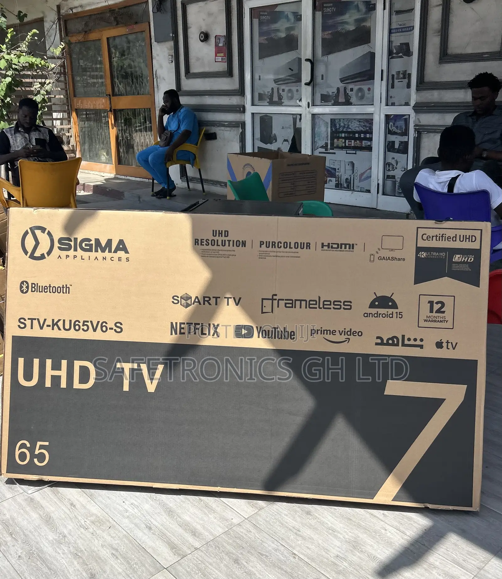 Best Quality Electric Ultra Sigma 65 Inch Android Tv in Adabraka - TV ...