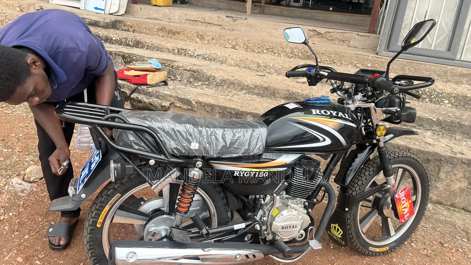 New Royal RY150 2025 Black in Tantra Hills - Motorcycles & Scooters ...