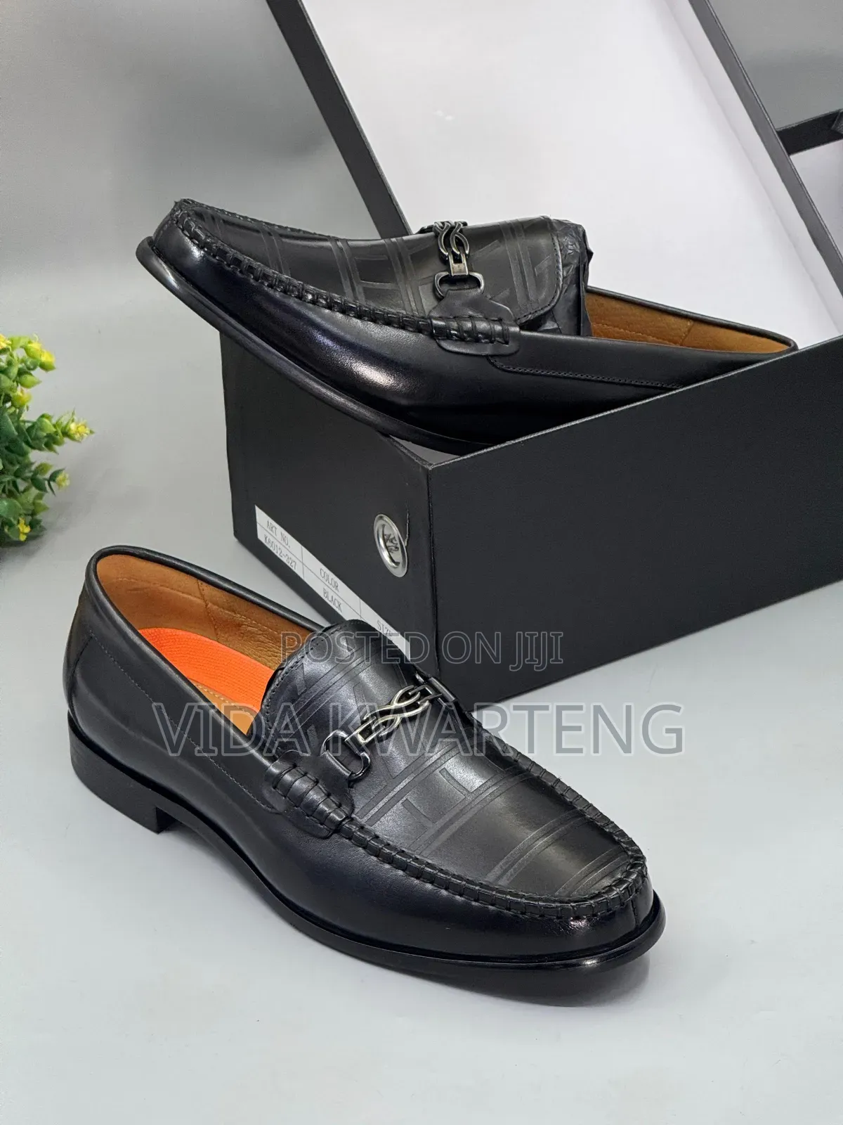 Classic Black Leather Boss Shoes in Kokomlemle - Shoes, Vida Kwarteng ...