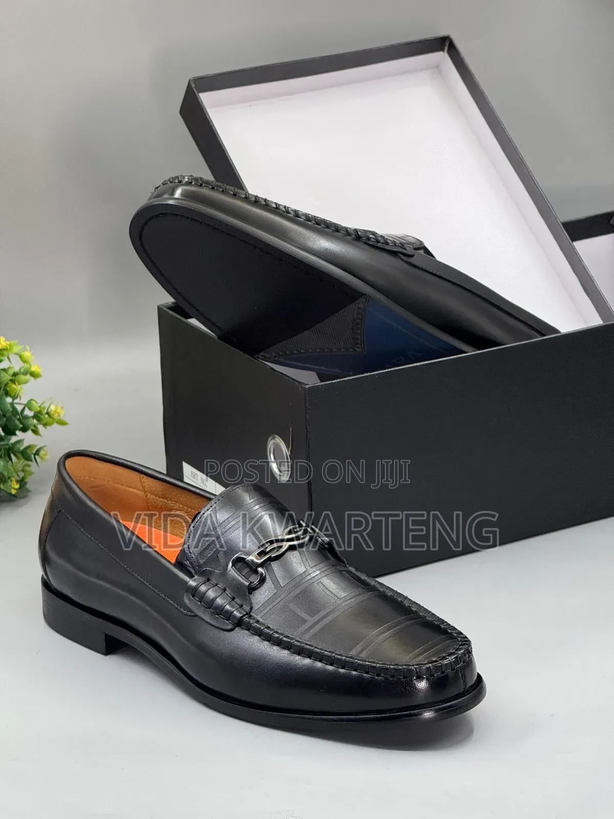 Classic Black Leather Boss Shoes in Kokomlemle - Shoes, Vida Kwarteng ...