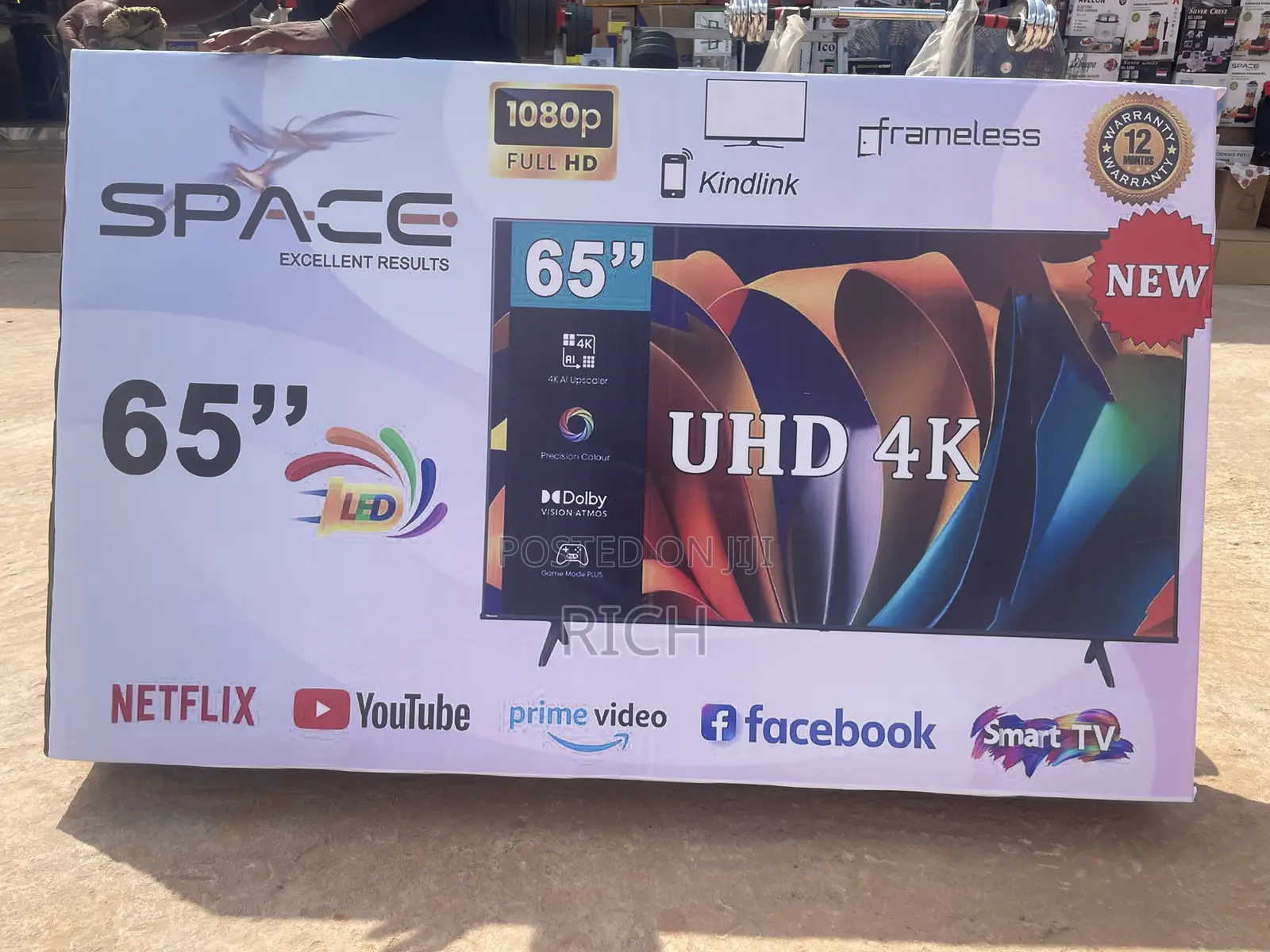 65inches Space Smart Android Uhd Android Tv Wholesale Prices in Madina ...