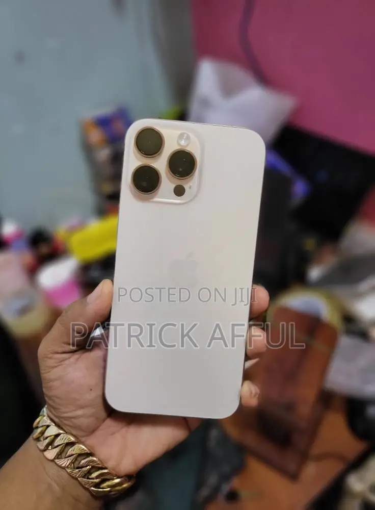 Apple iPhone 16 Pro Max 256 GB Gold in Accra Metropolitan - Mobile ...
