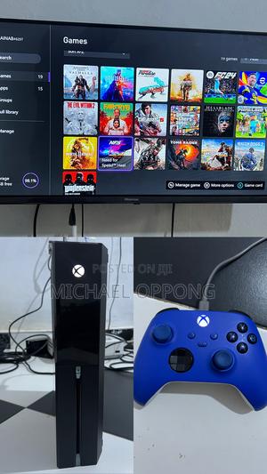 Xbox One With 2 Controllers and 18 Games in Kumasi Metropolitan - Video ...