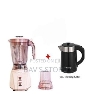 German Chef 1.5l + 0.8l Heavy Duty Blender + Electric Travel Kettle in ...