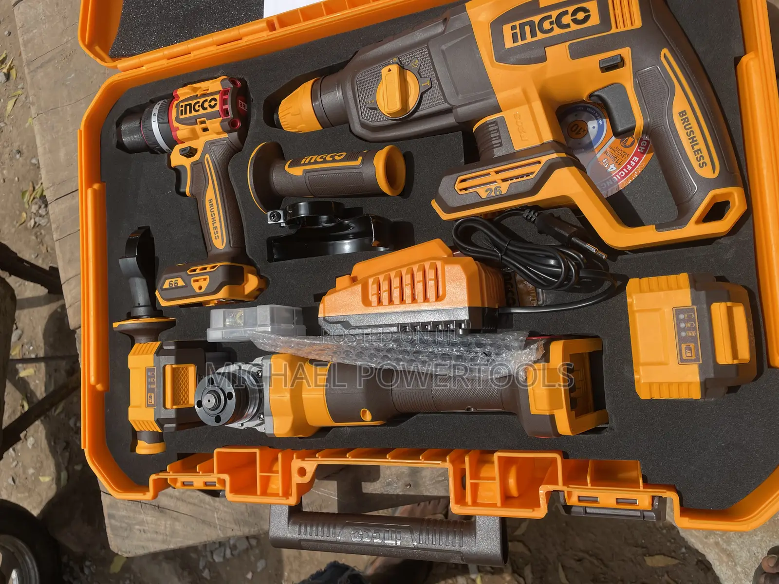 3-In1 Ingco Cordless Combo Kit in Accra Metropolitan - Electrical Hand ...