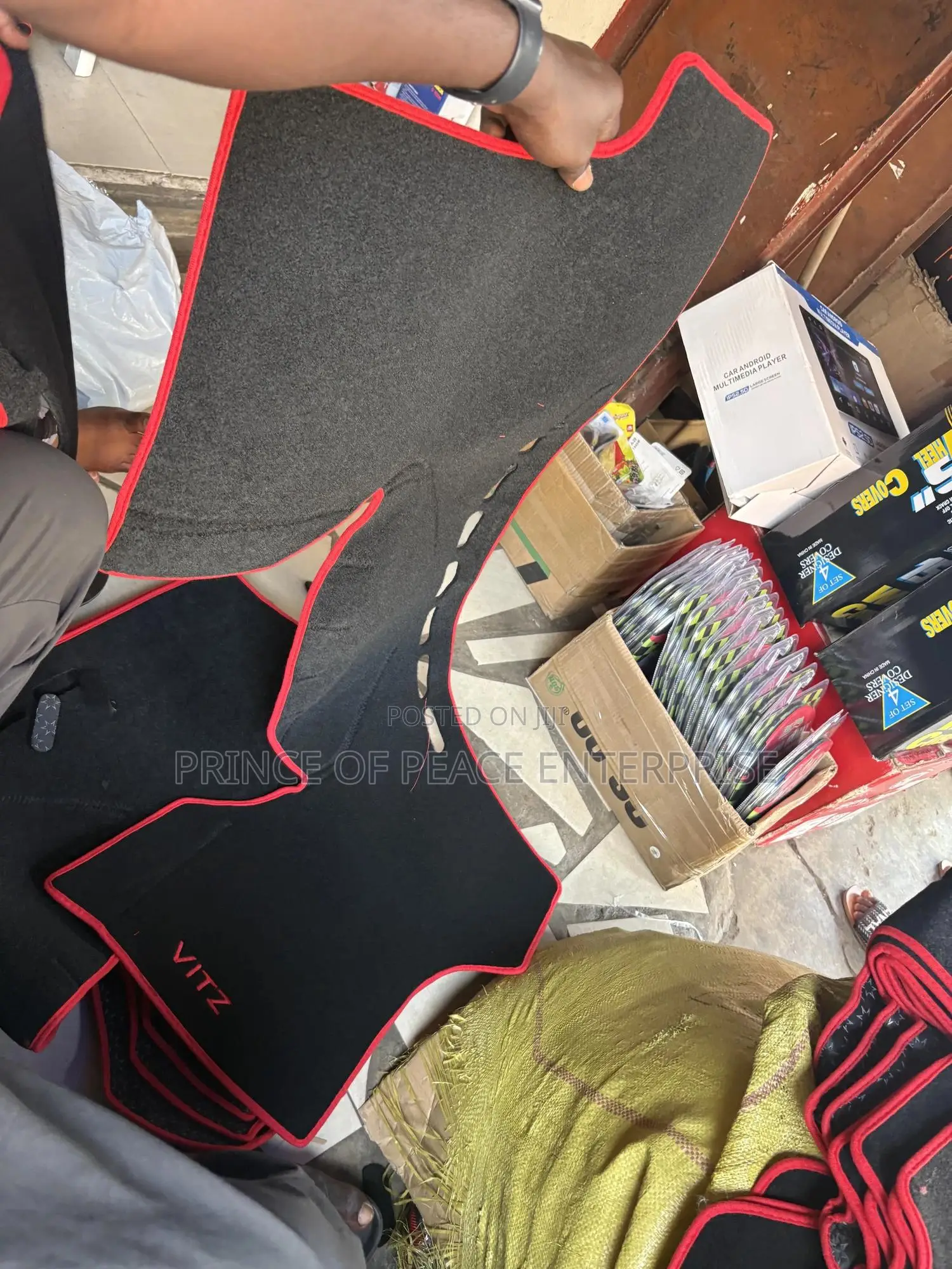 Toyota Vitz and Yaris 2008 2009 2010 Short Boot Dashboard Cover for ...