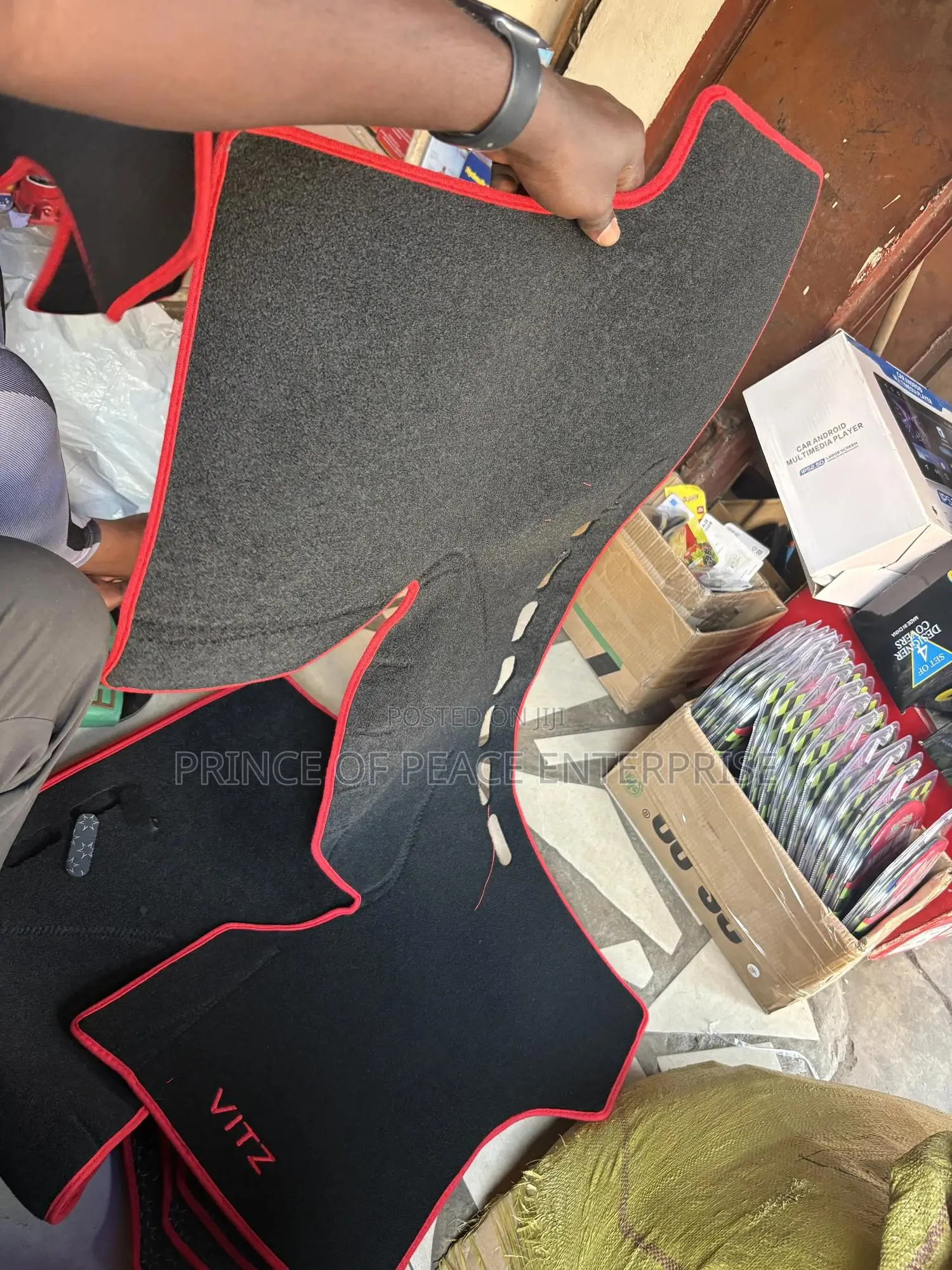 Toyota Vitz and Yaris 2008 2009 2010 Short Boot Dashboard Cover in ...