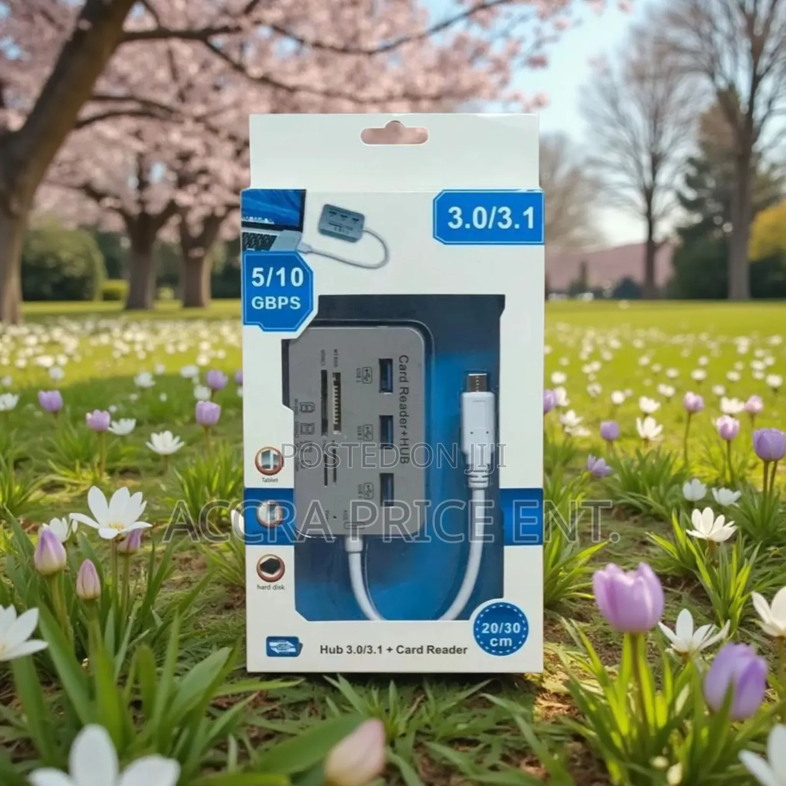 Type C to Card Reader Combo Hub, Number of Ports Pins(636368) in Kasoa ...