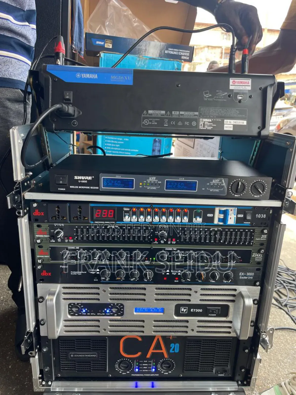 Full Set of Rack With Amplifier in Agbogloshie - Audio & Music ...