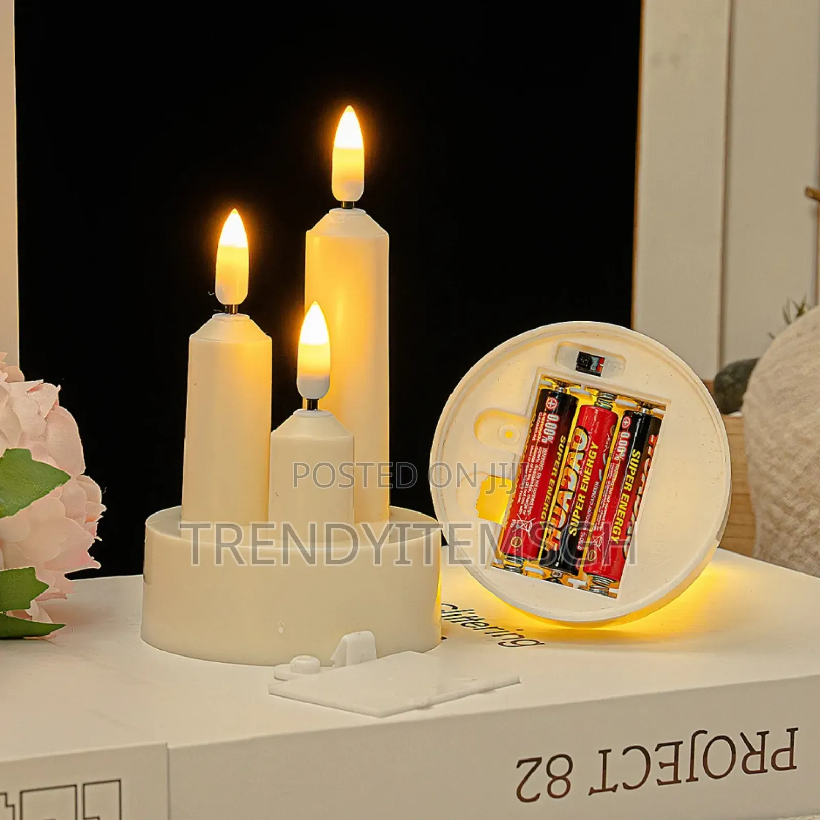Romantic Led Candle Light for sale - Trendyitemsgh Price: GH₵ 75 on ...