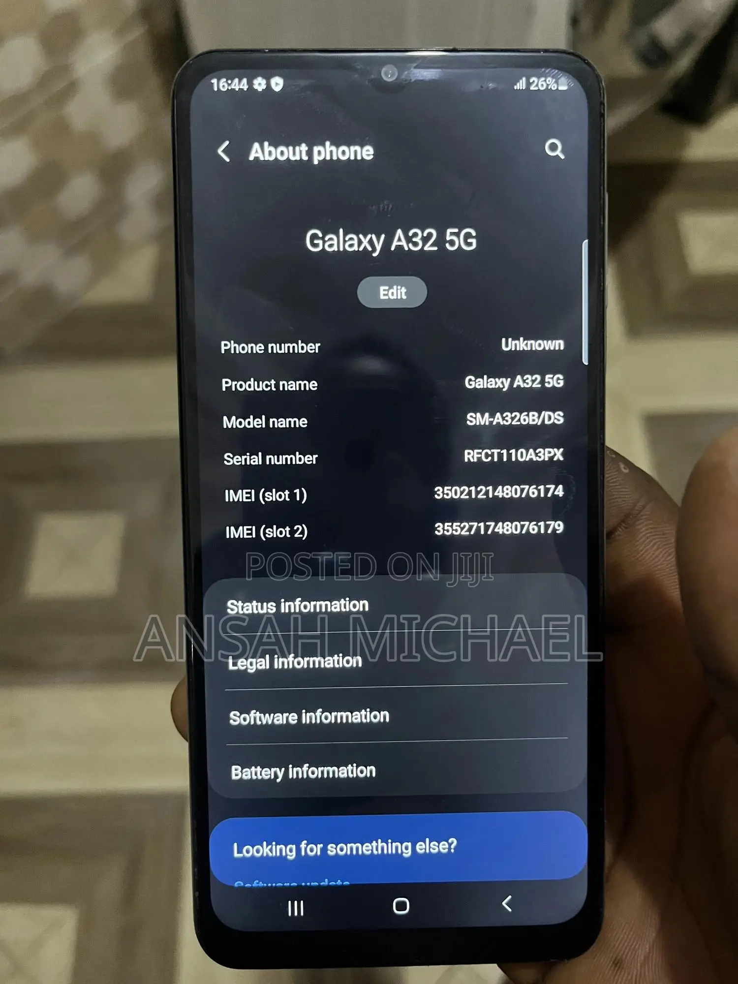 Samsung Galaxy A32 5G 128 GB Black in Kumasi Metropolitan - Mobile ...