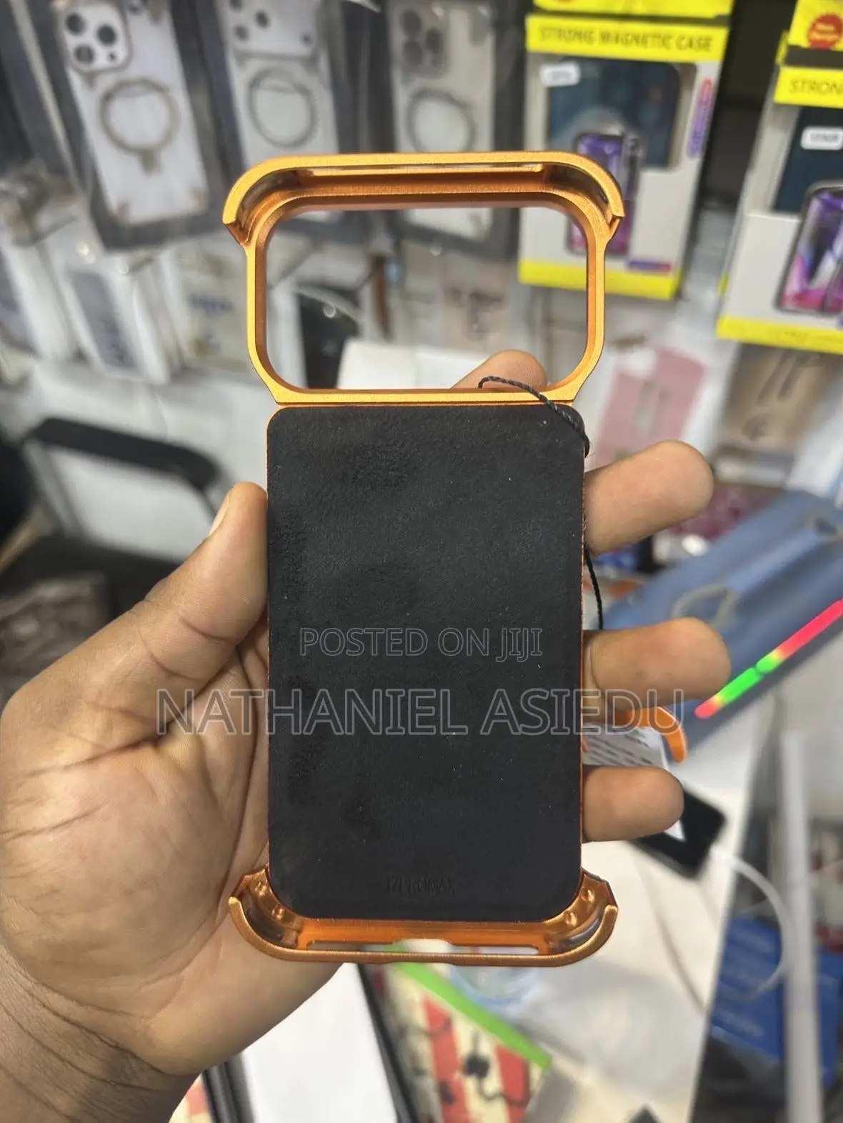 iPhone 17 Pro and Pro Max Frosted Frameless Metal Kickstand Case in ...