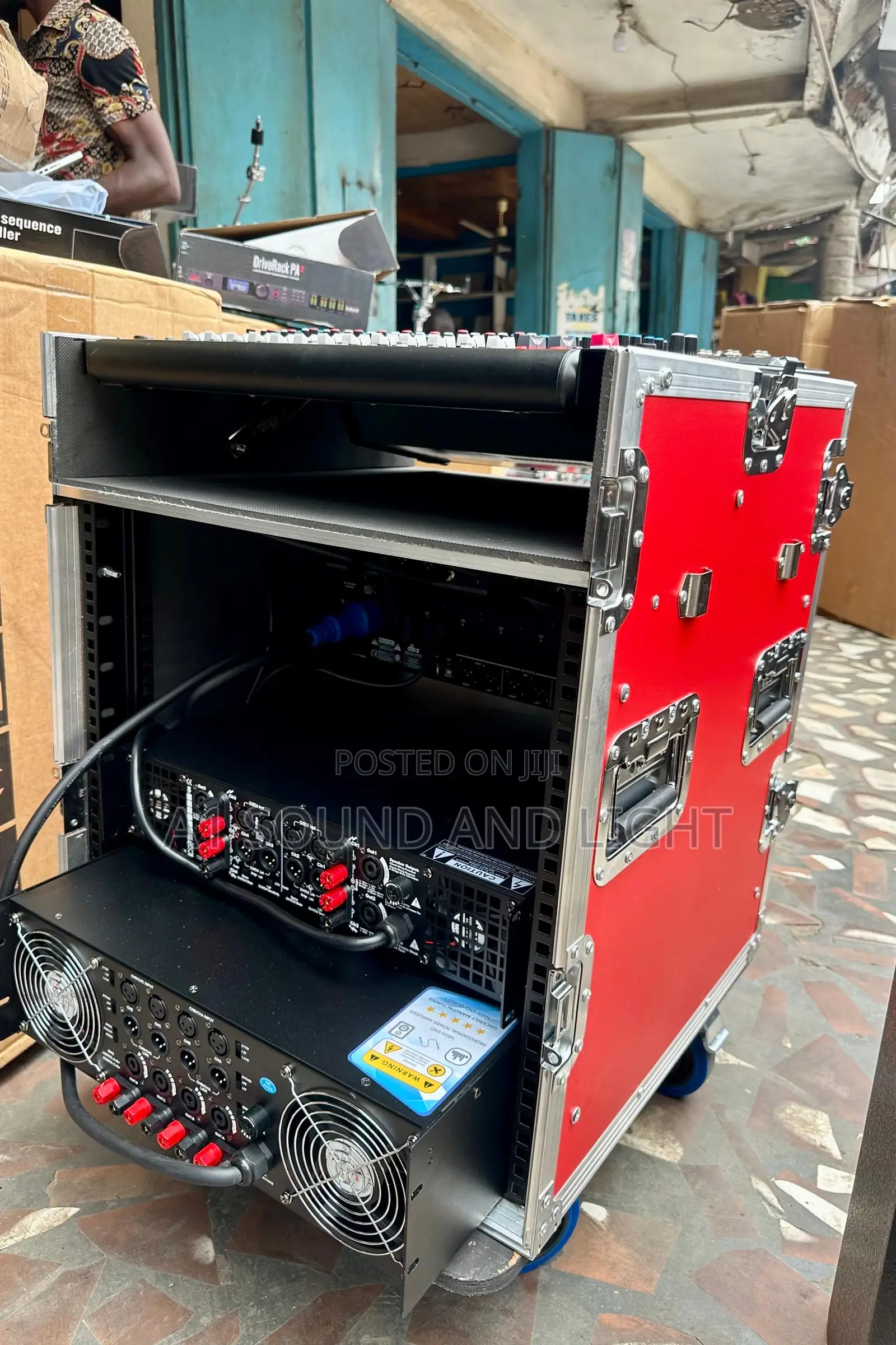 Line Array Amplifier Rack Set in Accra Metropolitan - Audio & Music ...