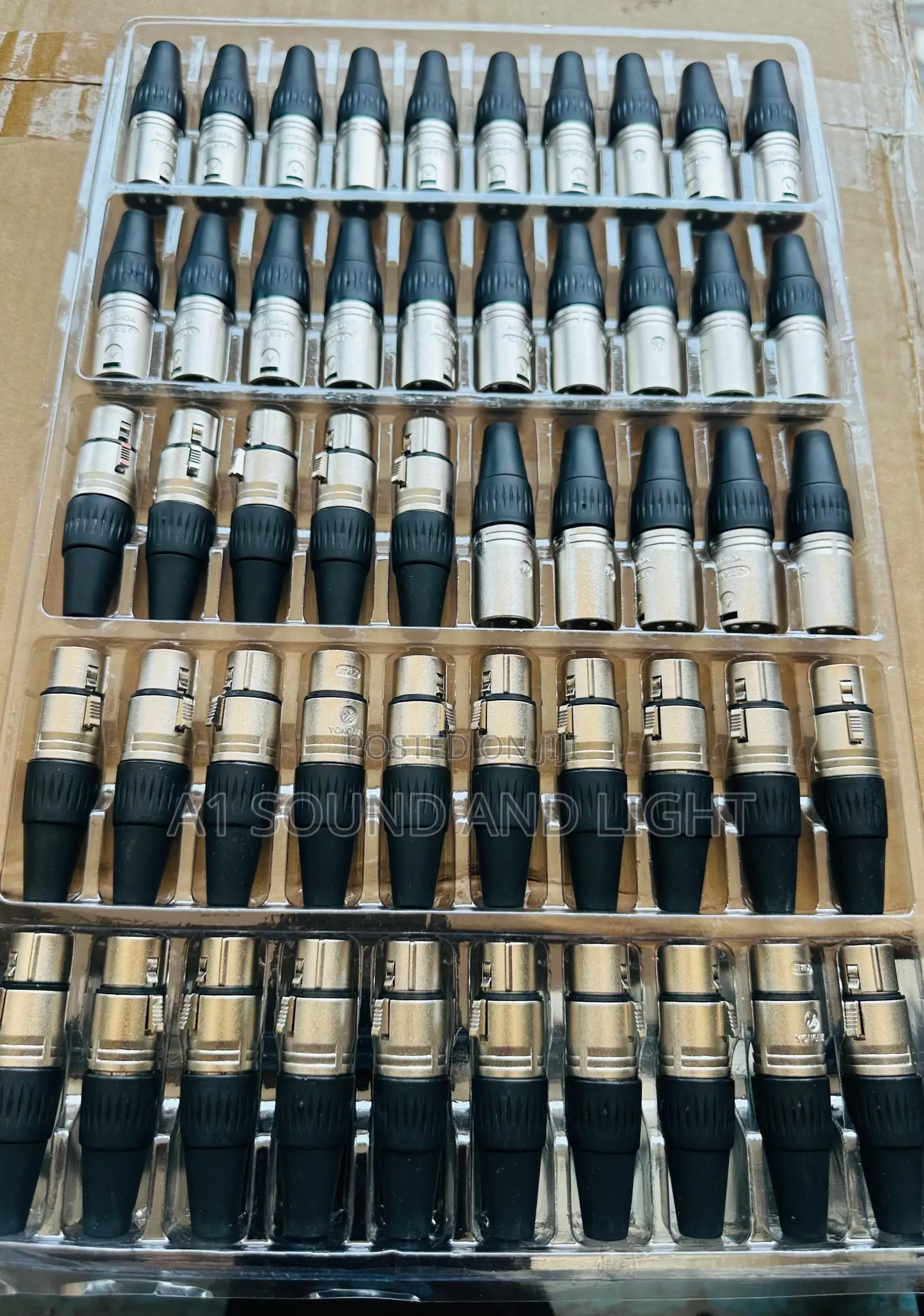 Male And Female Cannon Plugs Set (50 Pcs) in Accra Metropolitan ...