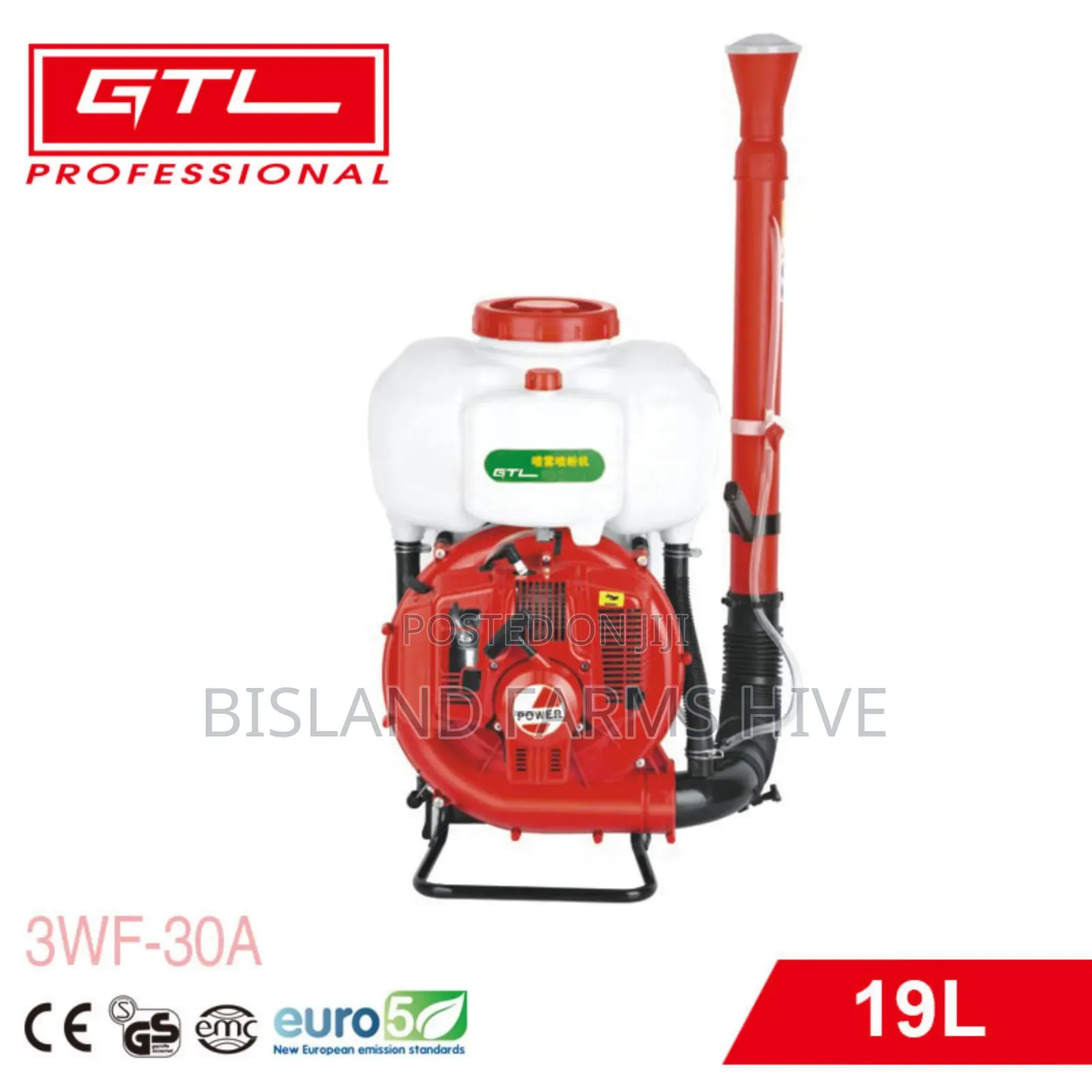 Gasoline Backpack Sprayer - 19l in Kumasi Metropolitan - Farm Machinery ...