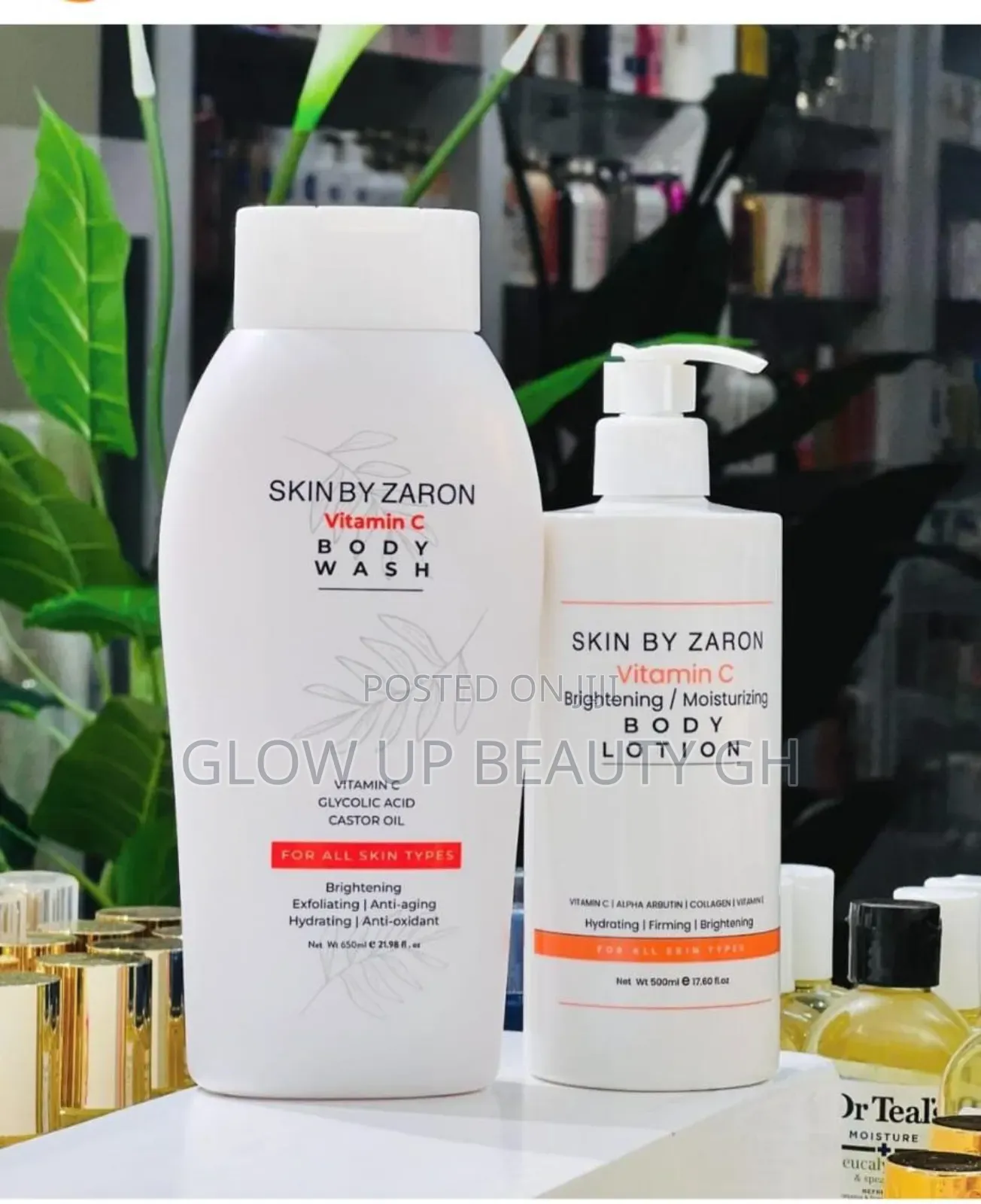 Skin by Zaron Lotion and Wash in Haatso - Body Care, Glow Up Beauty Gh | Jiji.com.gh