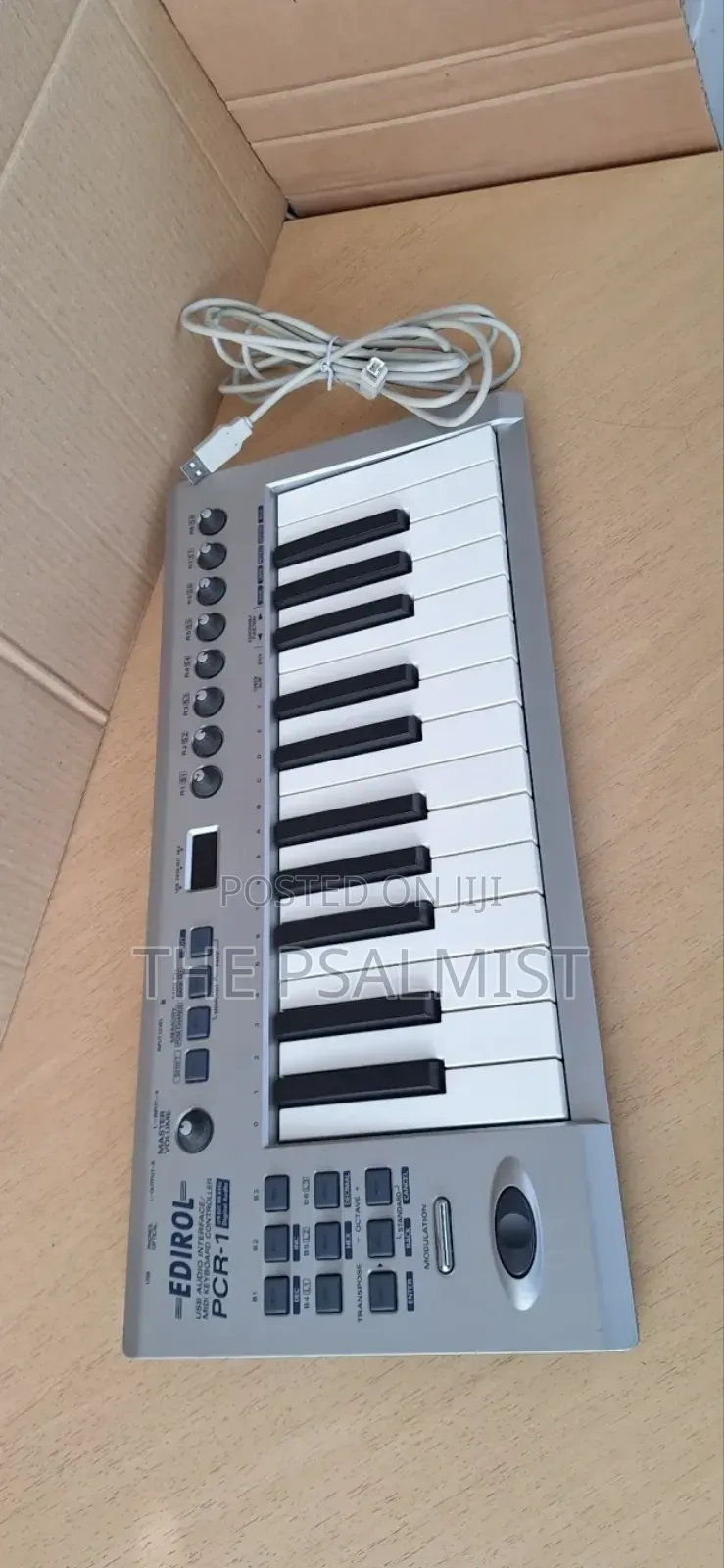 Edirol PCR-1 Usb Audio Interface Midi Keyboard Controller. in Tema ...
