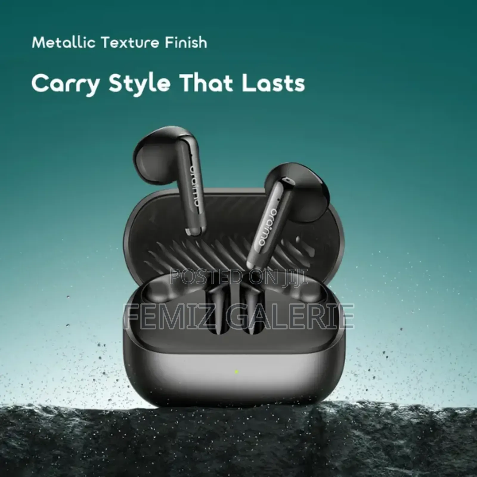 Oraimo Spacebuds Air+ Metallic Texture Ipx4 True Wireless Earbuds in ...