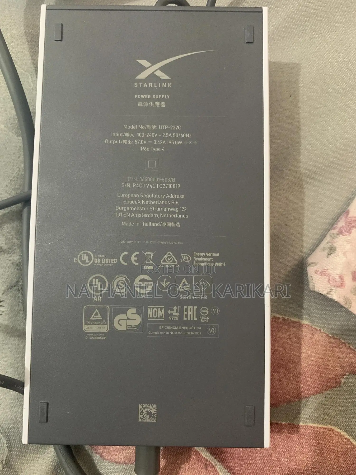 Starlink Router And Power Supply in Tema Metropolitan - Networking ...