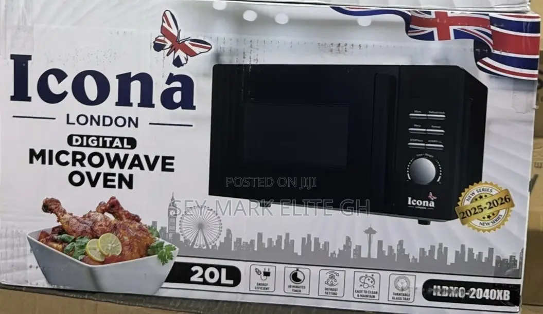 Icona Digital Microwave Oven 20l for sale - Sey-mark Elite Gh Price: GH ...