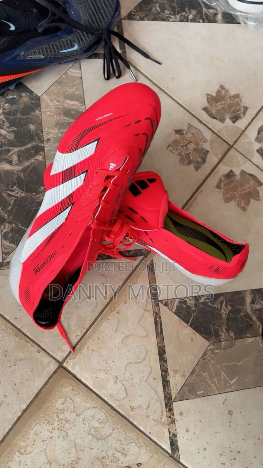 Bright Red Adidas Predator Elite Fold-Over Tongue Boots in Sege - Shoes, Akumaglo Elisha | Jiji ...