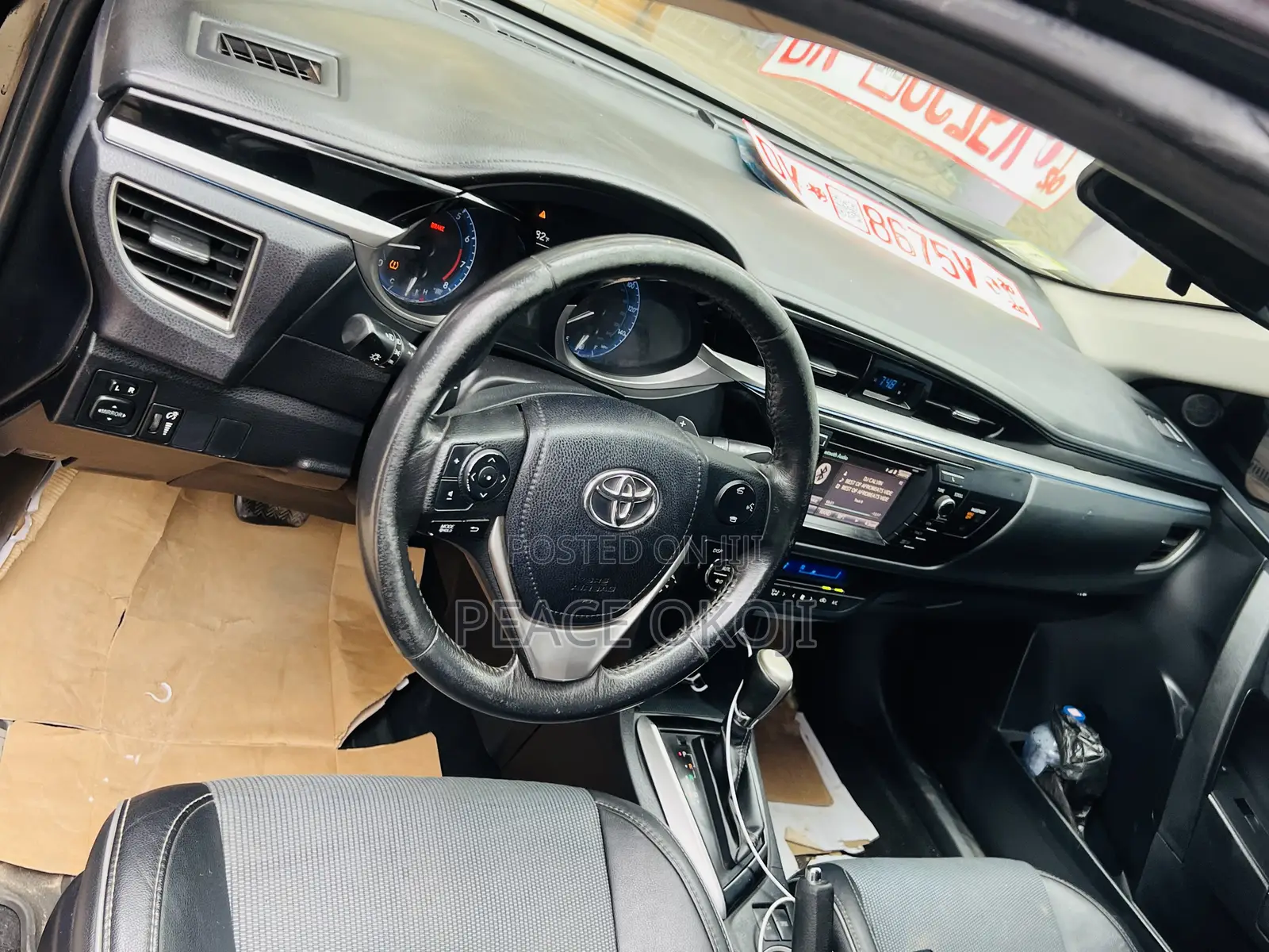 Toyota Corolla S 4dr Sedan (1.8L 4cyl CVT) 2016 Black in Achimota ...