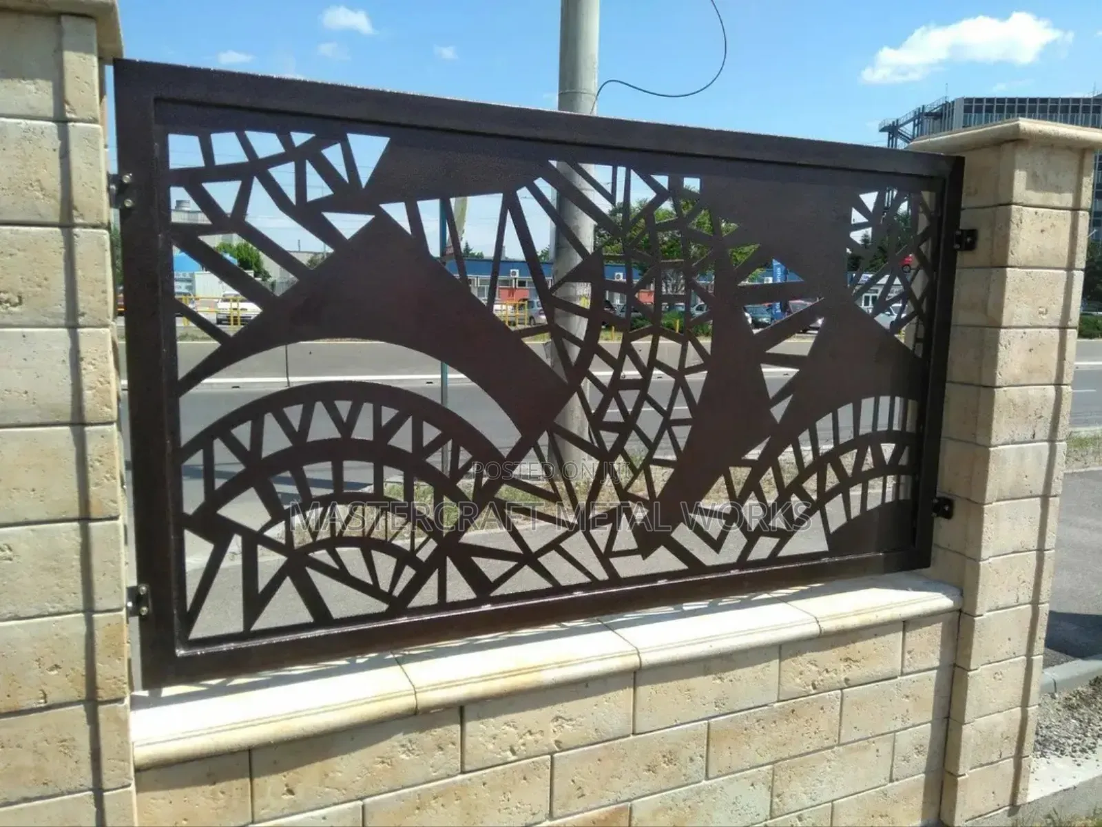 Iron Metal Fence Wall Design in Pokuase - Building Materials & Supplies ...