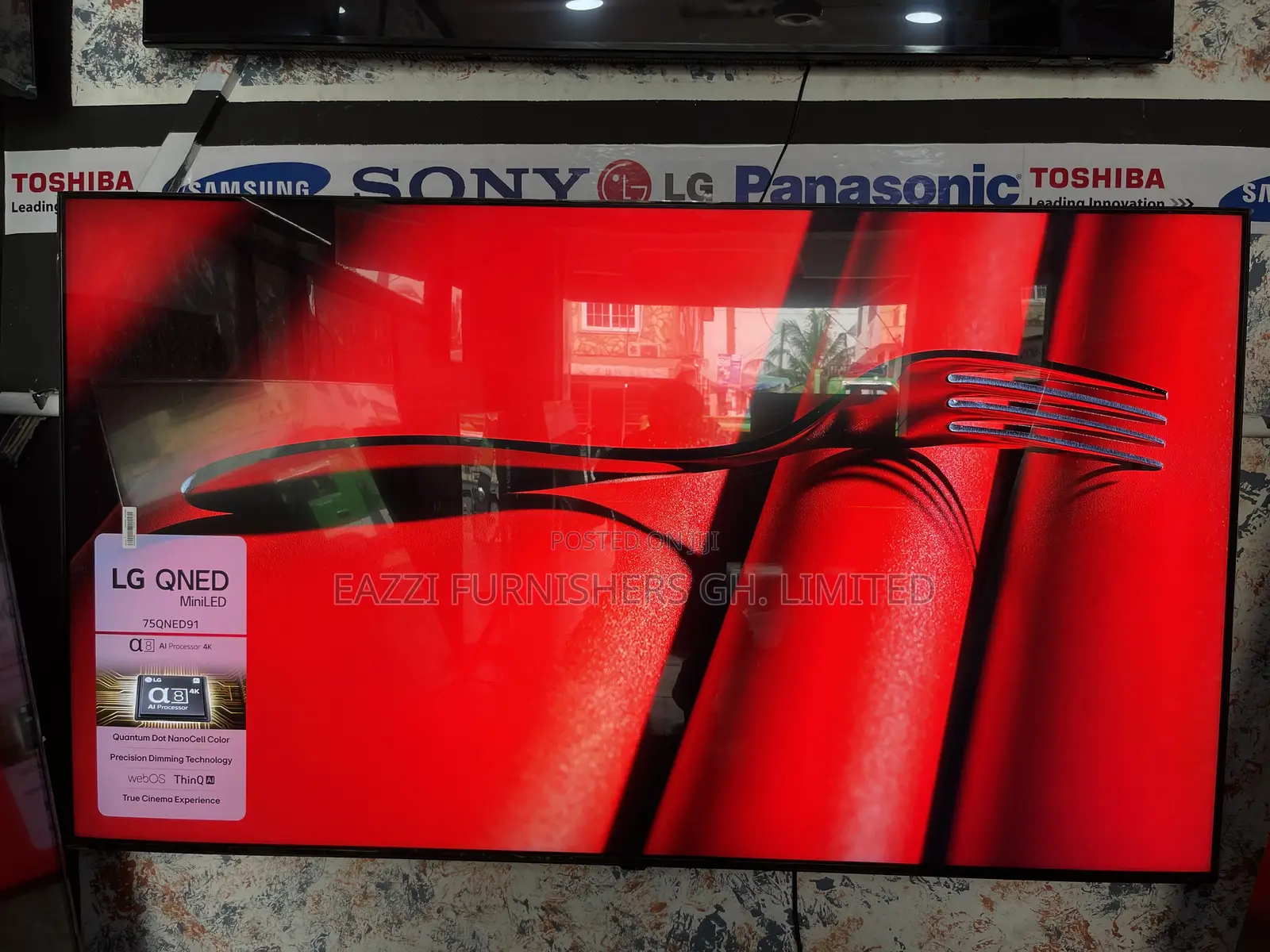 Quantum Dot + Nanocell Ai Processor 120 Hz Uhd HRD 75 Inches Lg Tv in ...