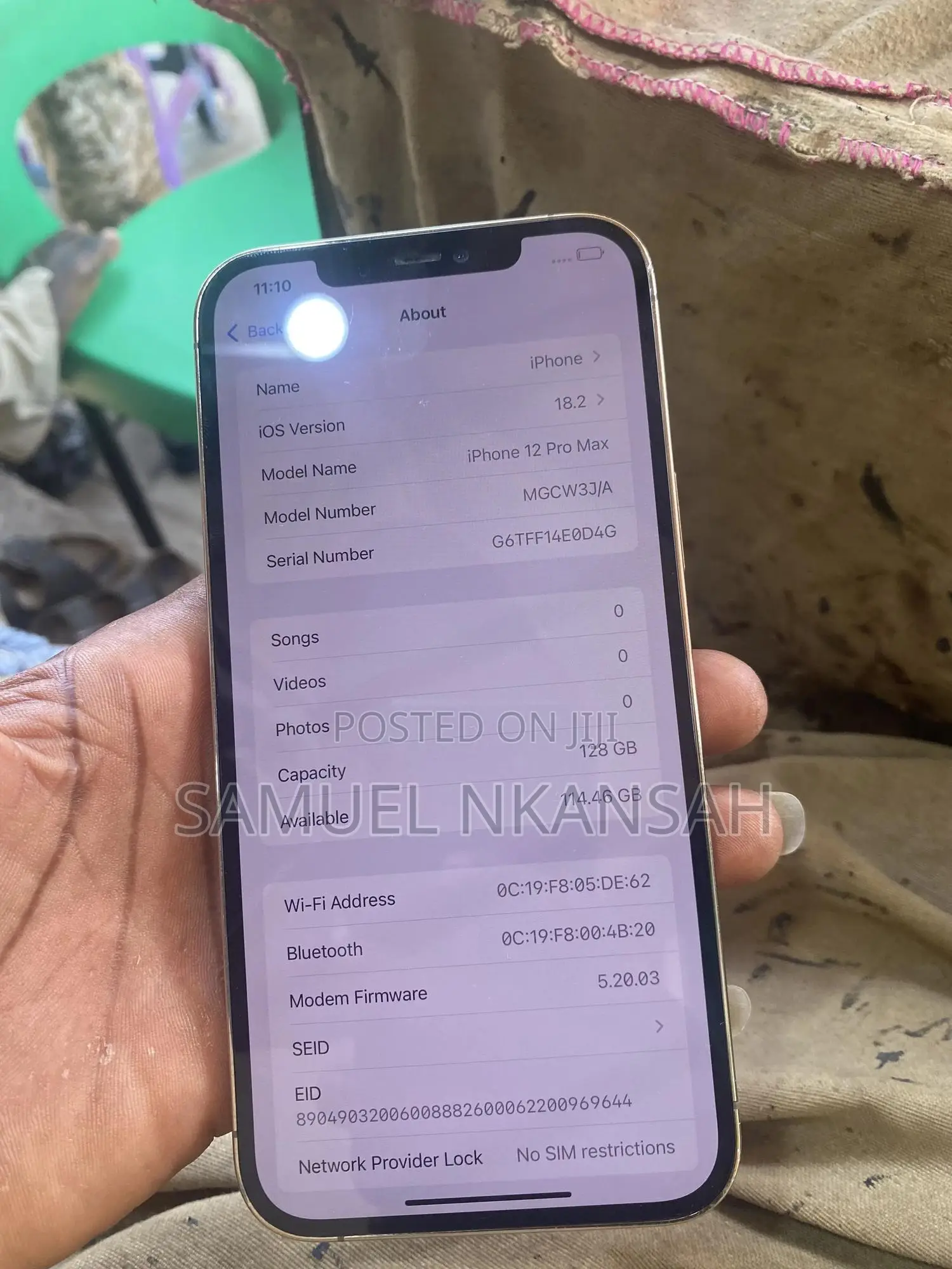 New Apple iPhone 12 Pro Max 256 GB White in Accra Metropolitan - Mobile ...