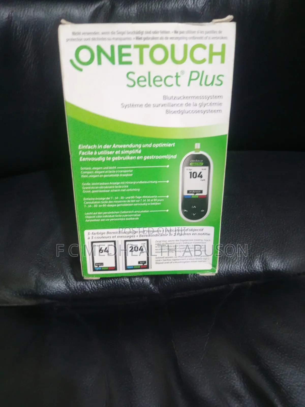 One Touch Select Plus Glucometer Machine in Korle Gonno - Medical ...