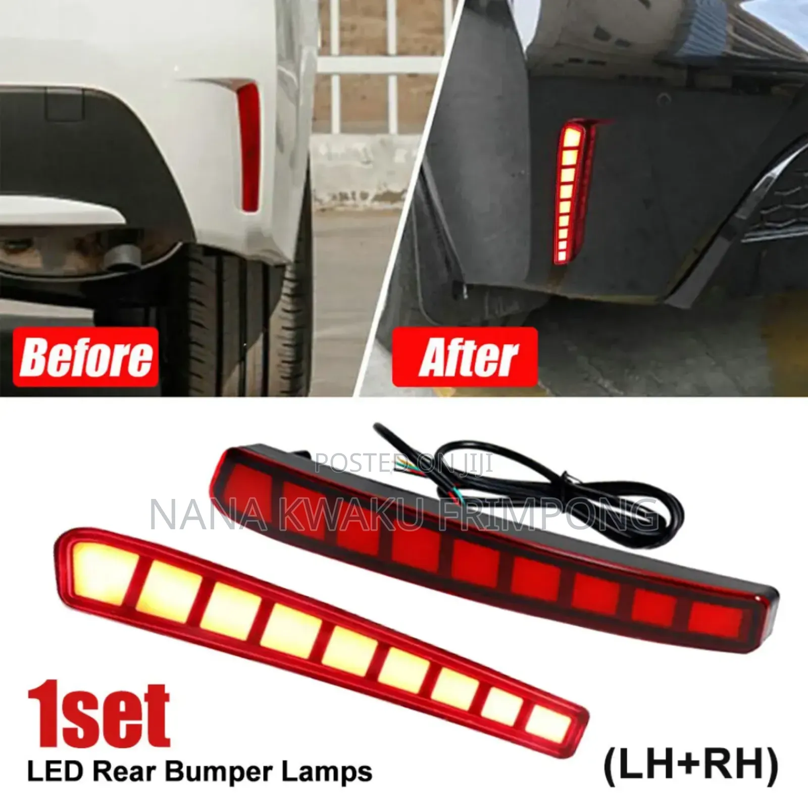 Toyota Corolla 2019 Rear Bumper Reflector Led Light Available in ...