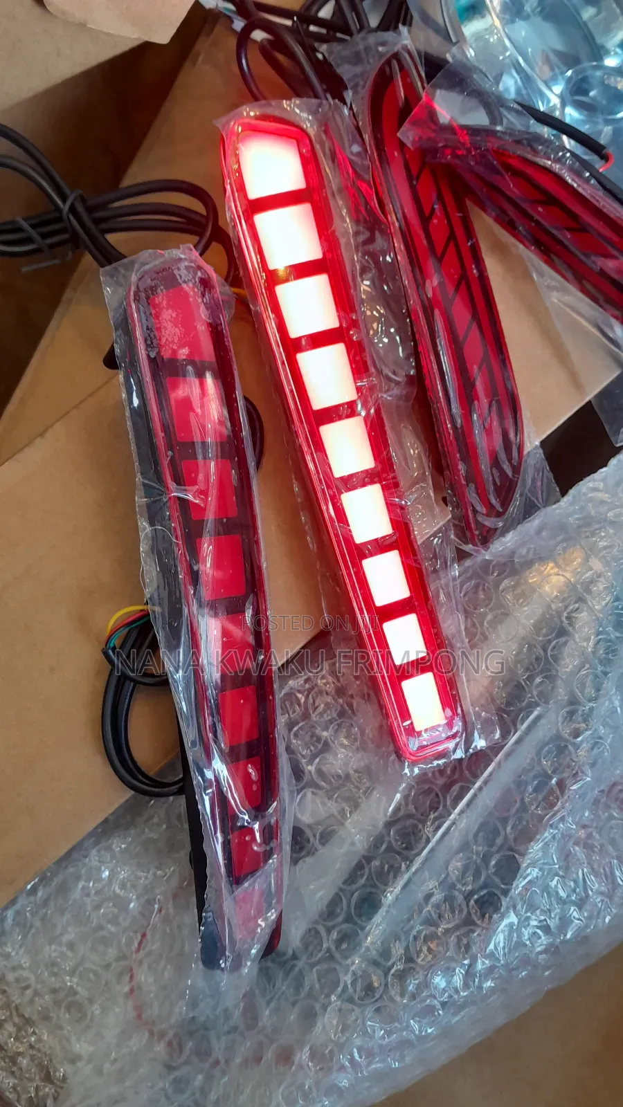 Toyota Corolla 2019 Rear Bumper Reflector Led Light Available in ...