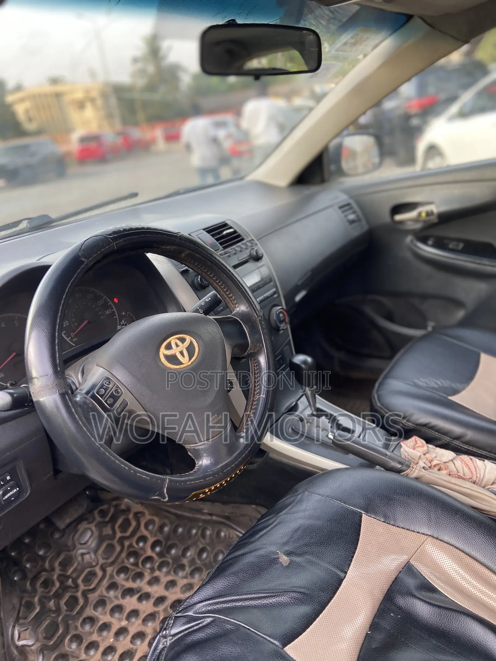 Toyota Corolla 2010 Black in Madina - Cars, Okyere Bright | Jiji.com.gh