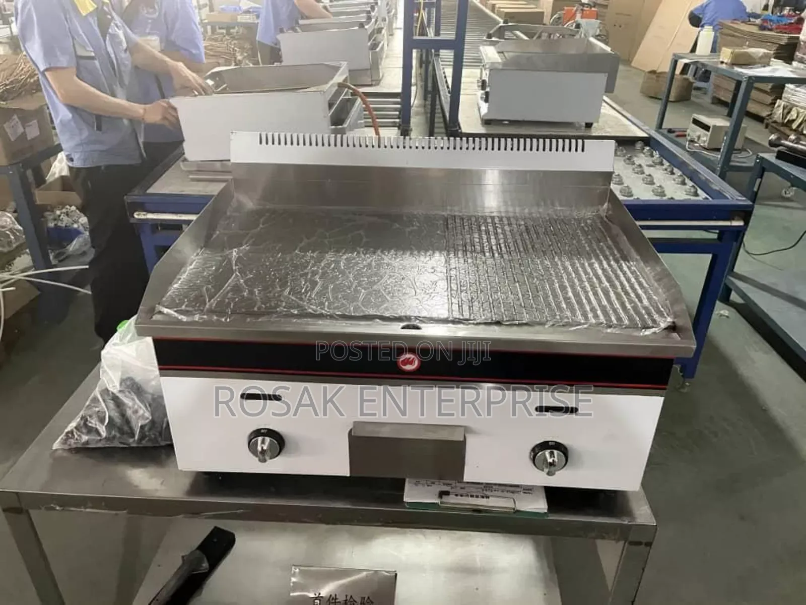 Gas Griddle Fully Stainless Steel Half Smooth Half Rough in Accra ...