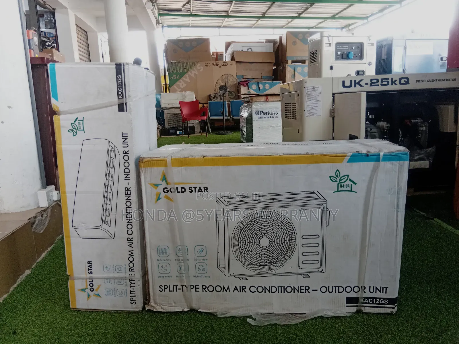 Gold Star 1.5hp Split Ac – Uniform Cooling Delivery in Accra ...