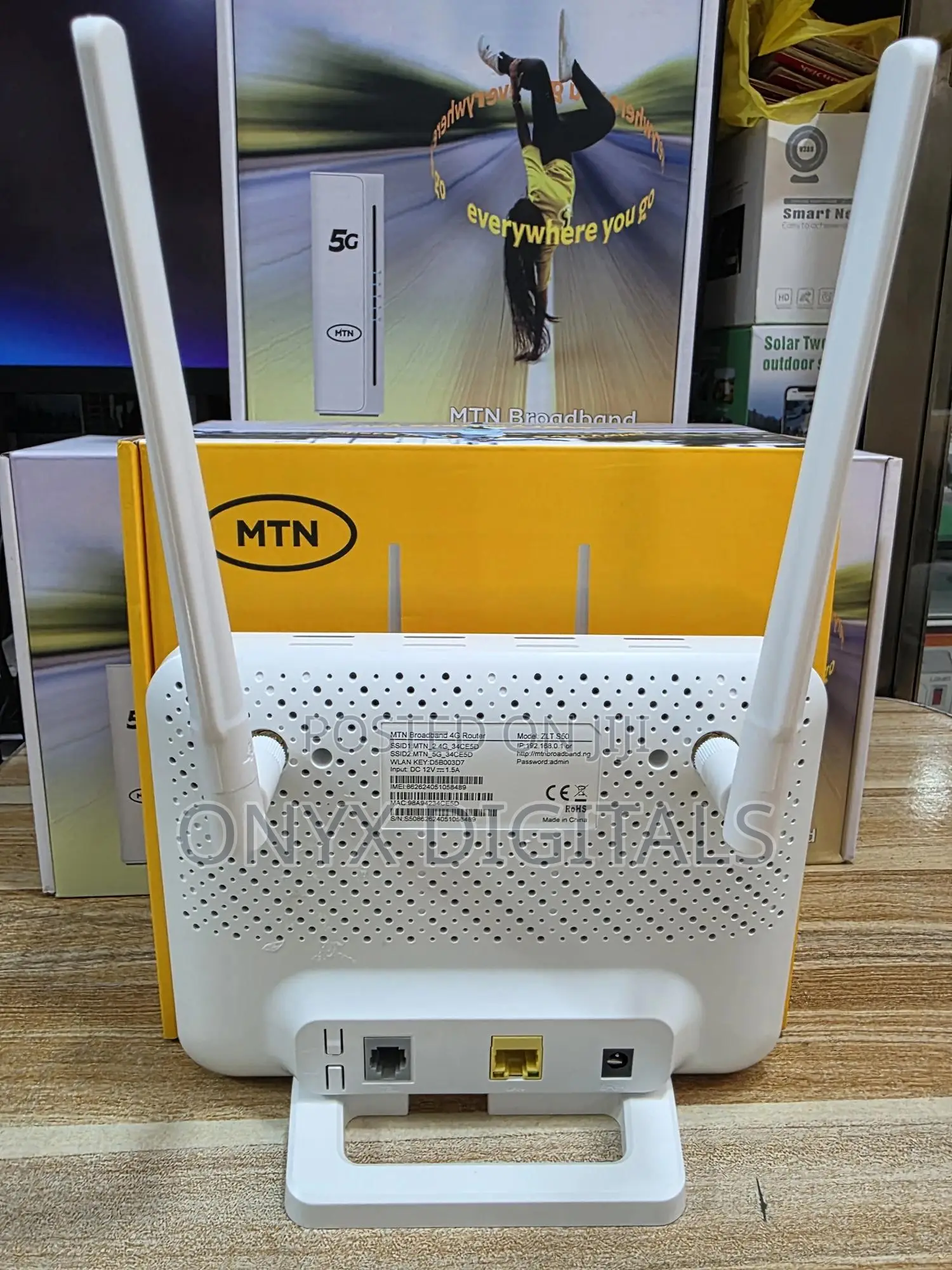 Universal Cat 6 MTN Router With Power Bank in Accra Metropolitan ...