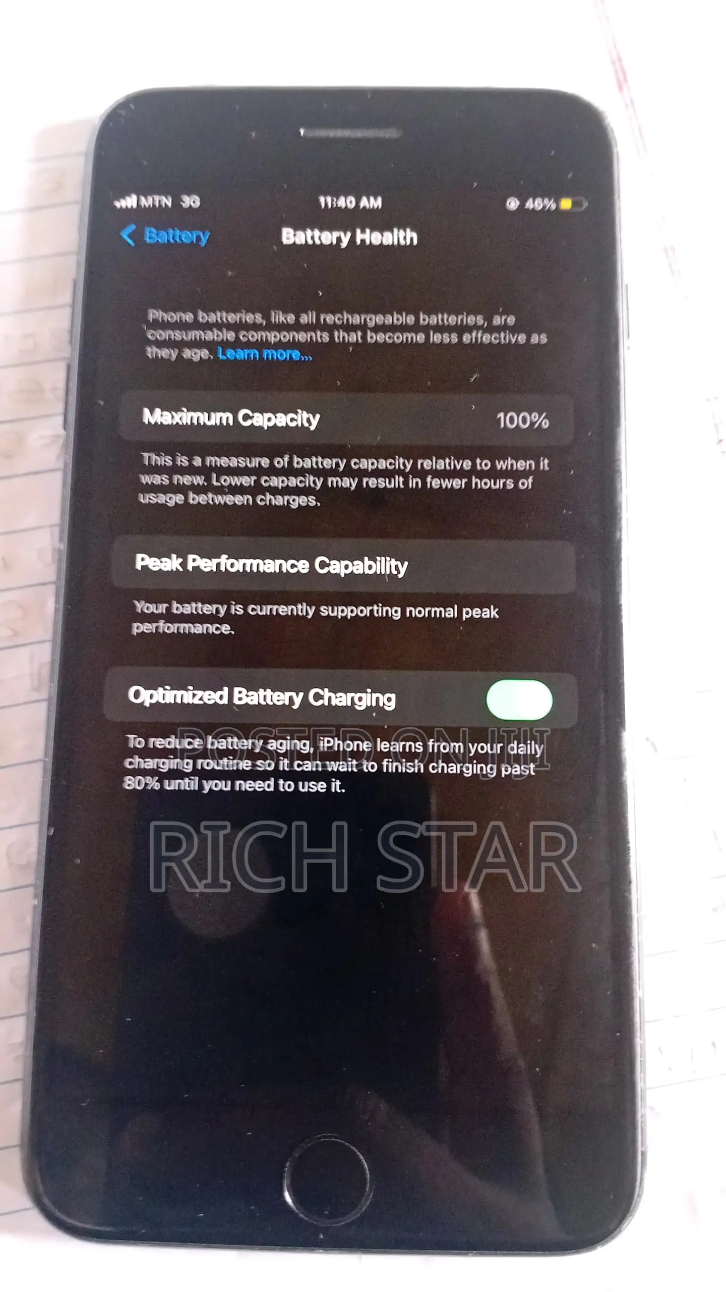 Apple iPhone 7 Plus 128 GB Black in Madina - Mobile Phones, Rįčh Stär ...