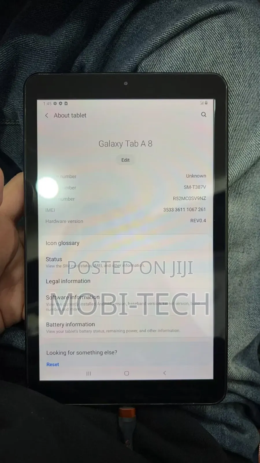 New Samsung Galaxy Tab A 8.0 (2019) 32 GB Black in Ho Municipal ...
