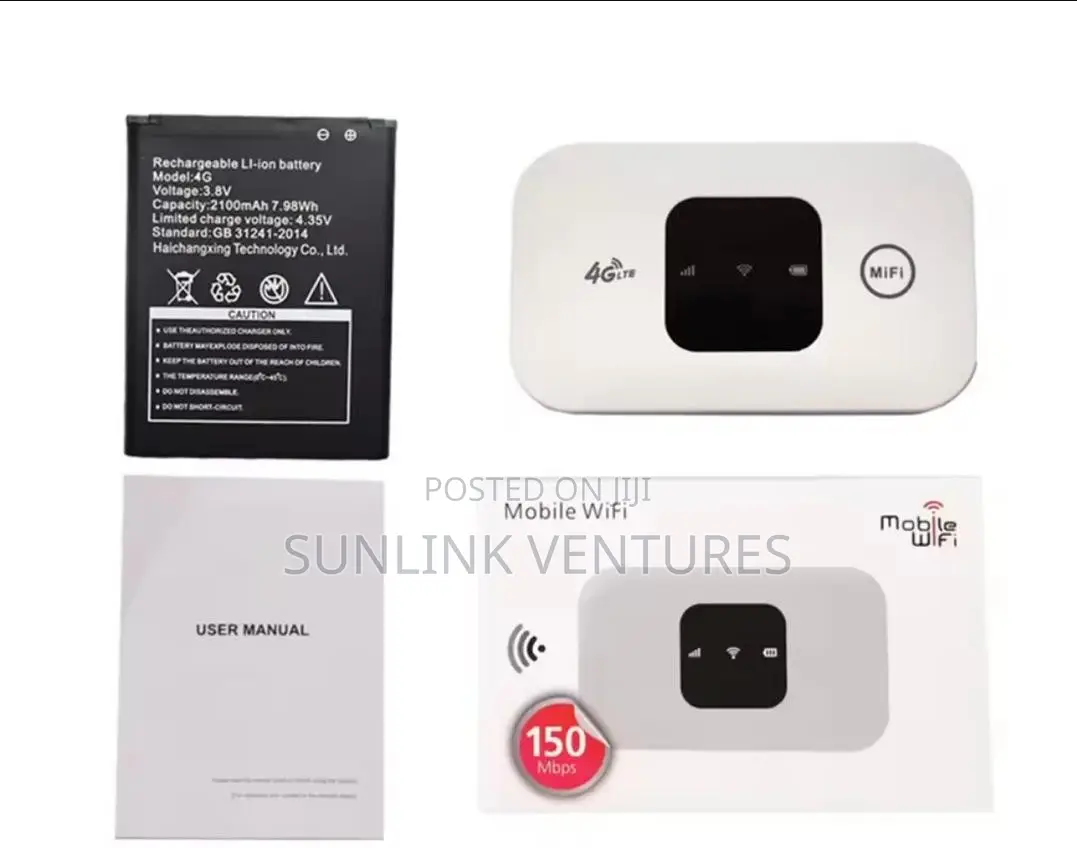 4g Lte Wireless Mifi in Dansoman - Networking Products, Sunlink ...