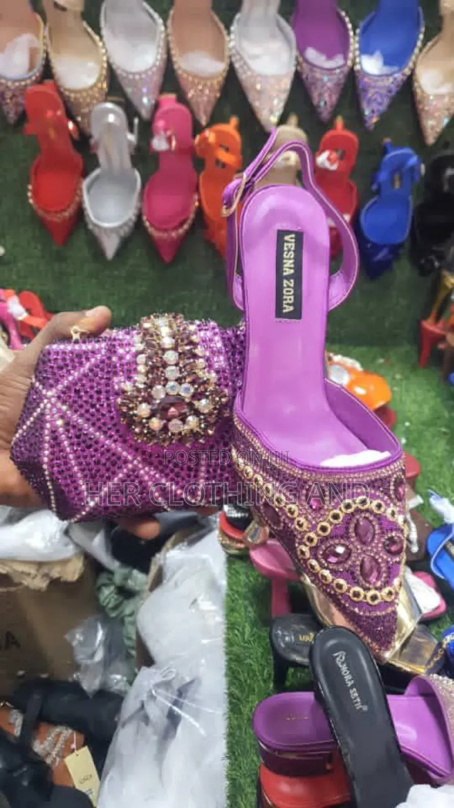 Heel Plus Matching Clutch in Accra Metropolitan - Shoes, Gifty Amoah ...