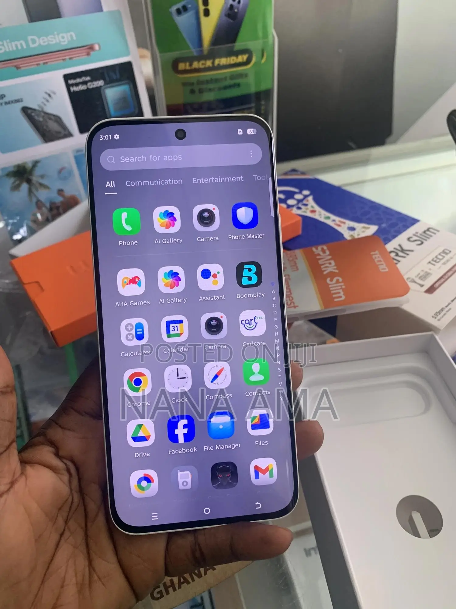 New Tecno Spark Slim 256 GB White in Circle - Mobile Phones, Nana Ama ...