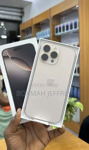 New Apple iPhone 16 Pro Max 256 GB Gold in Accra Metropolitan - Mobile ...