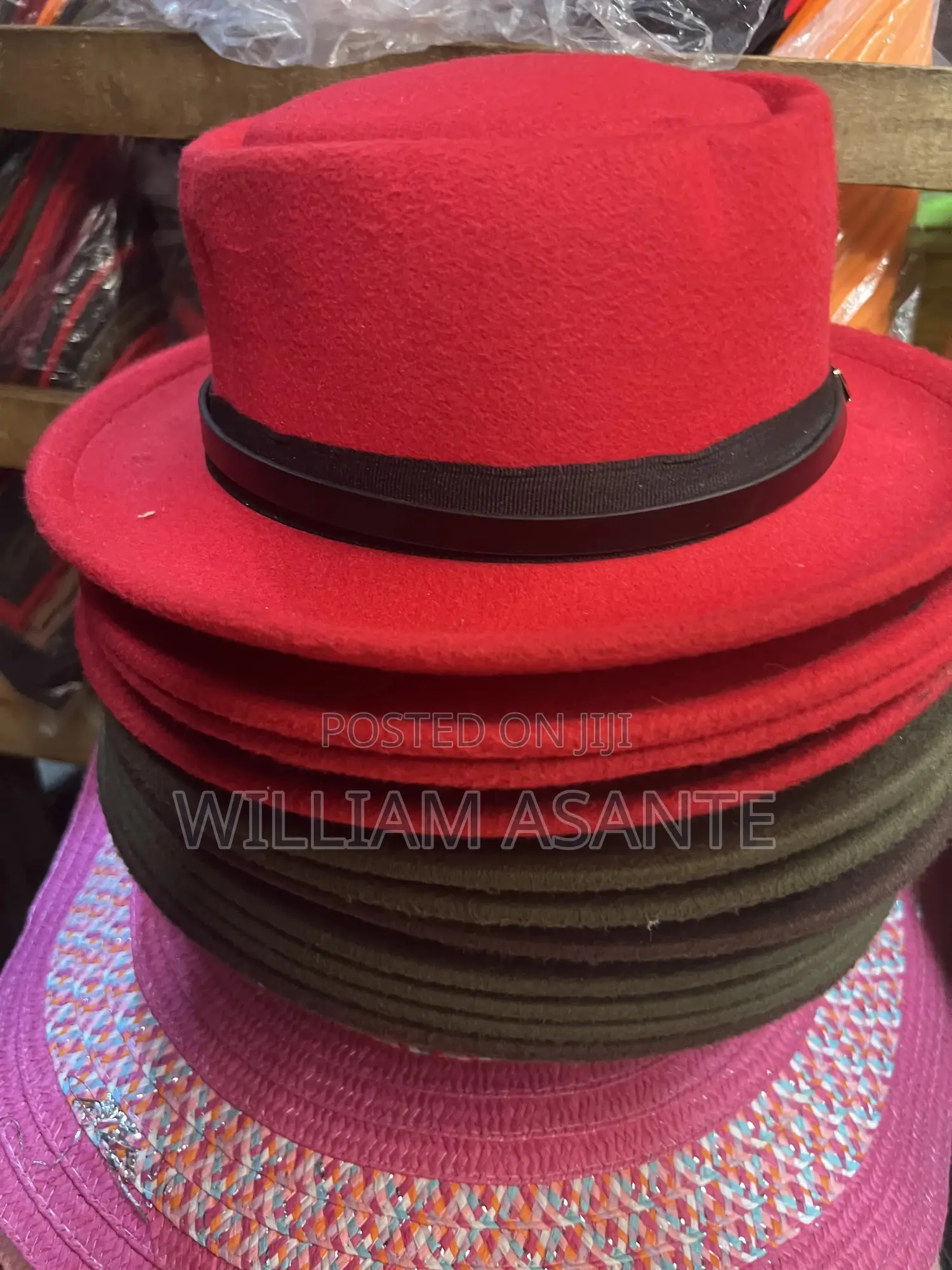 Red Fedora Hats in Accra Metropolitan - Clothing Accessories, William ...