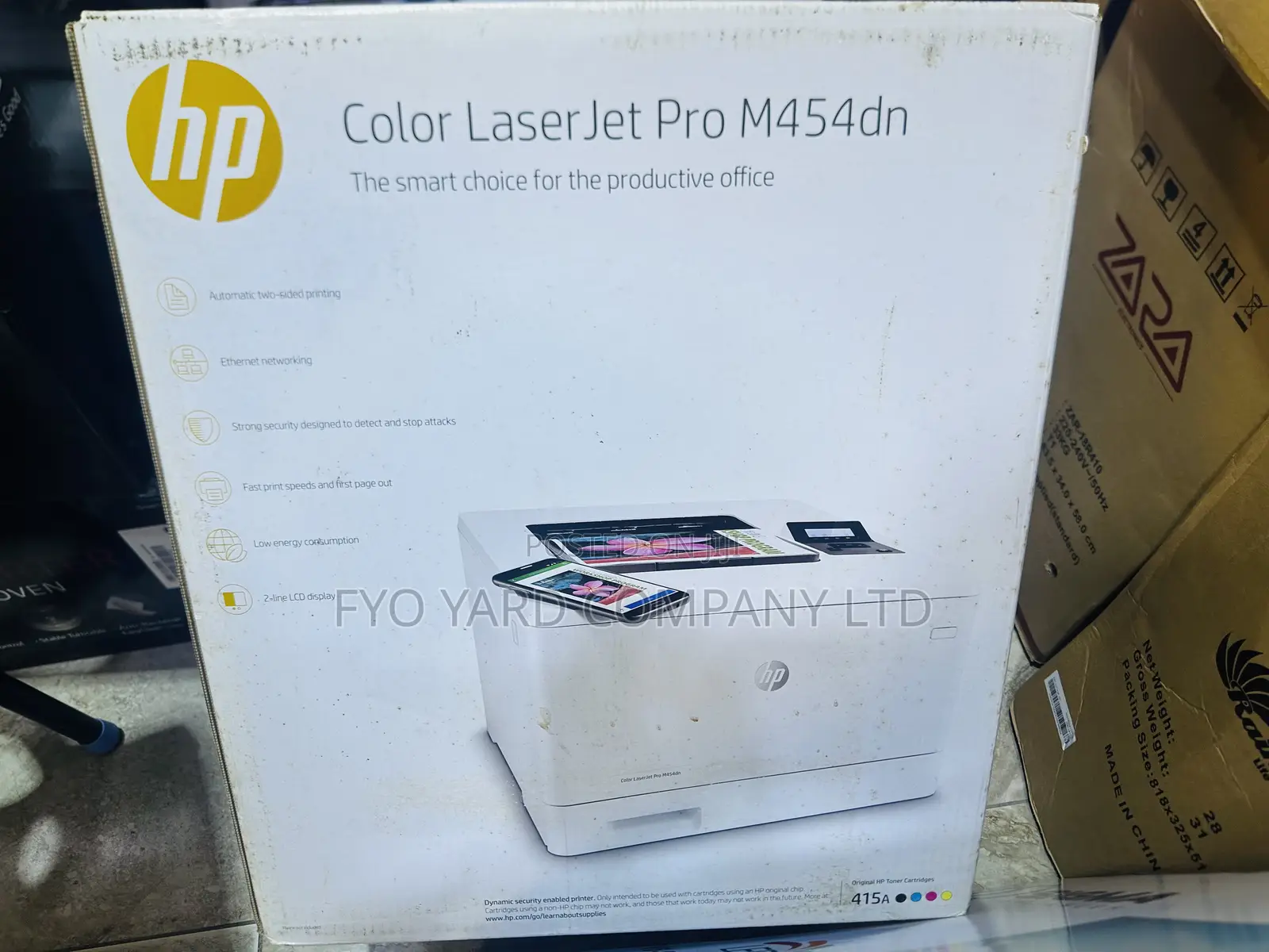 Sharp Colors Printing With Hp Laser Jet Printer (M454dn) for sale - FYO ...