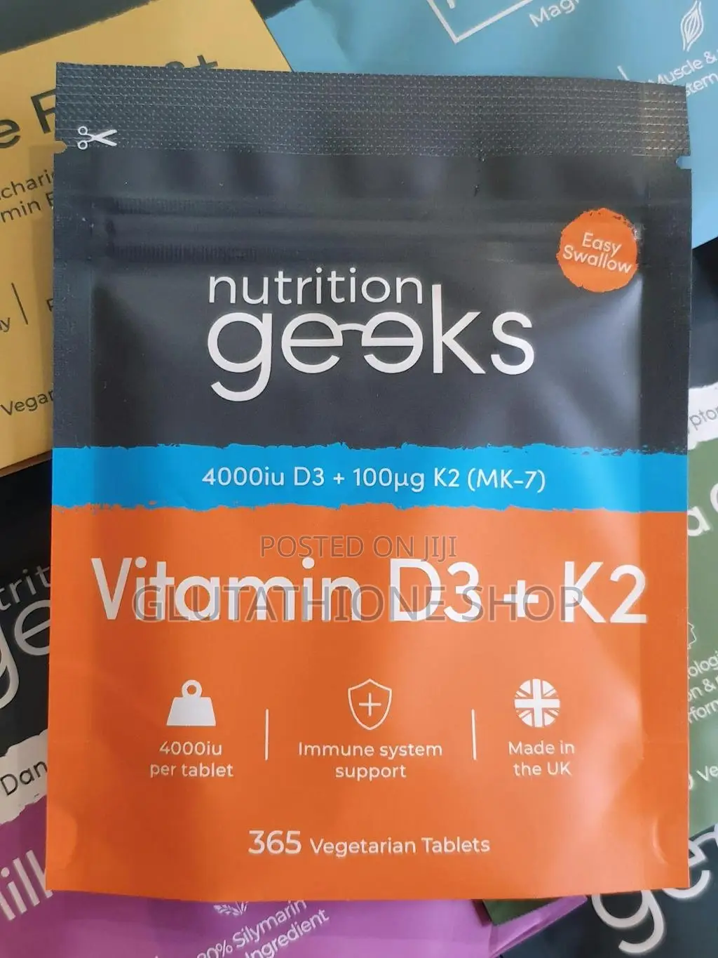 Nutrition Geeks Vit D3 Mk7 Supplement in East Legon - Vitamins ...