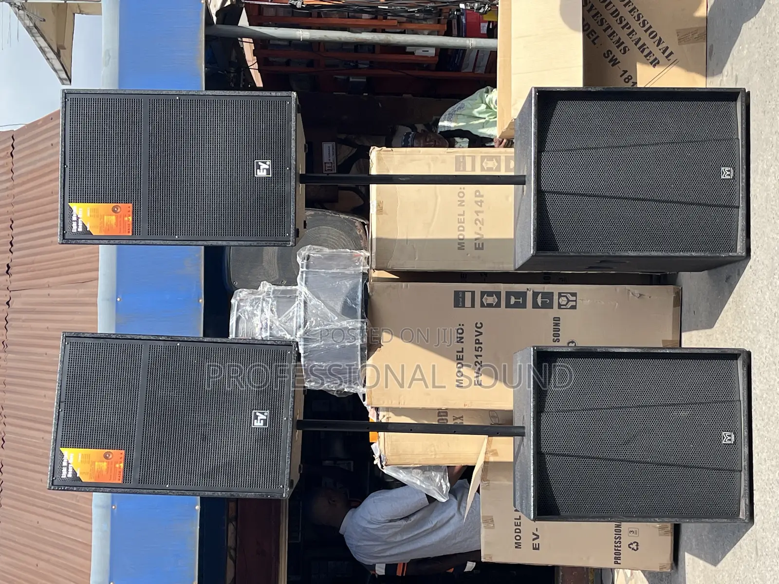 Electro-Voice (Ev) Professional Audio Loudspeakers and Subwoofers, in ...