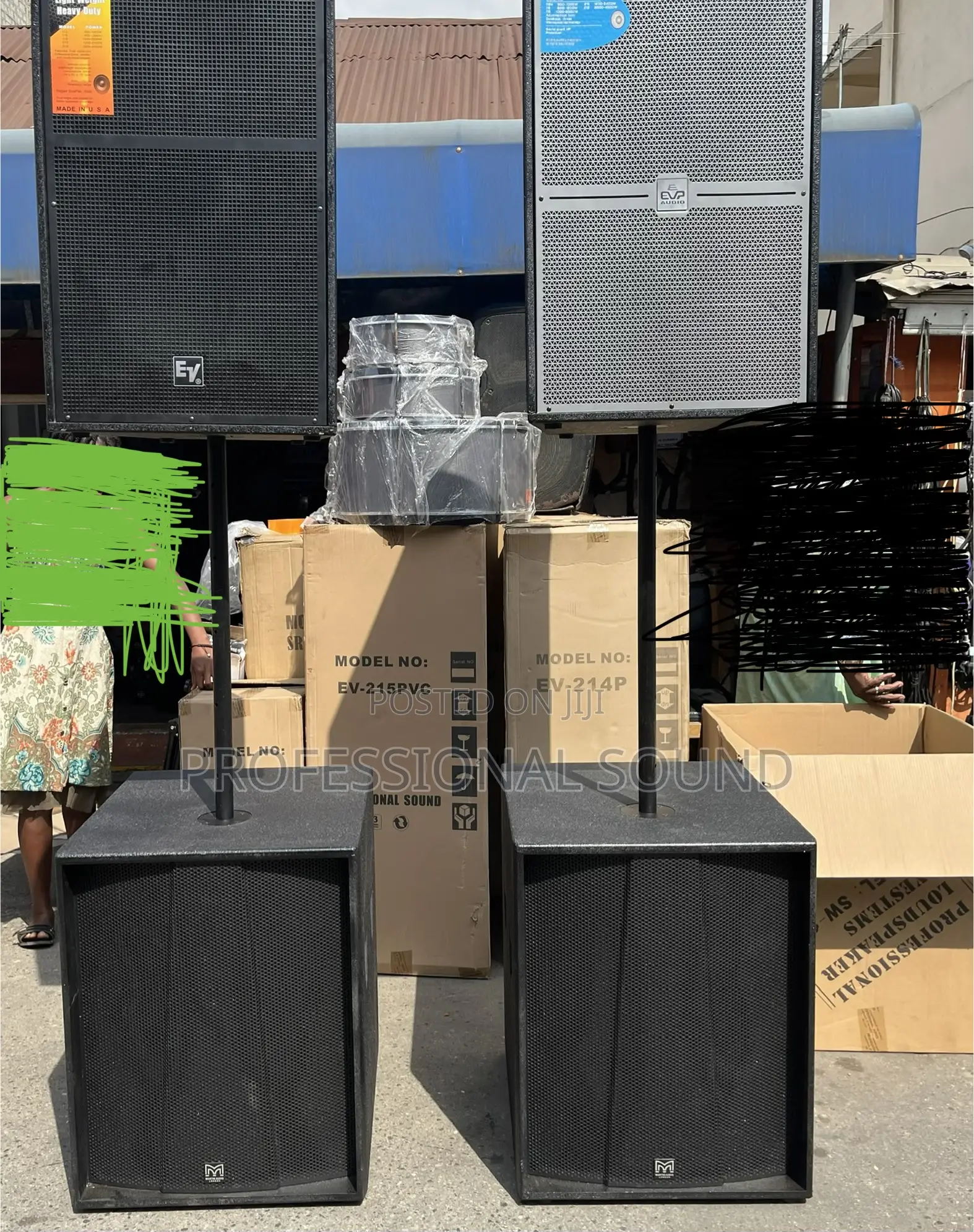 Electro-Voice (Ev) Full-Range Loudspeakers and Subwoofers. in Accra ...
