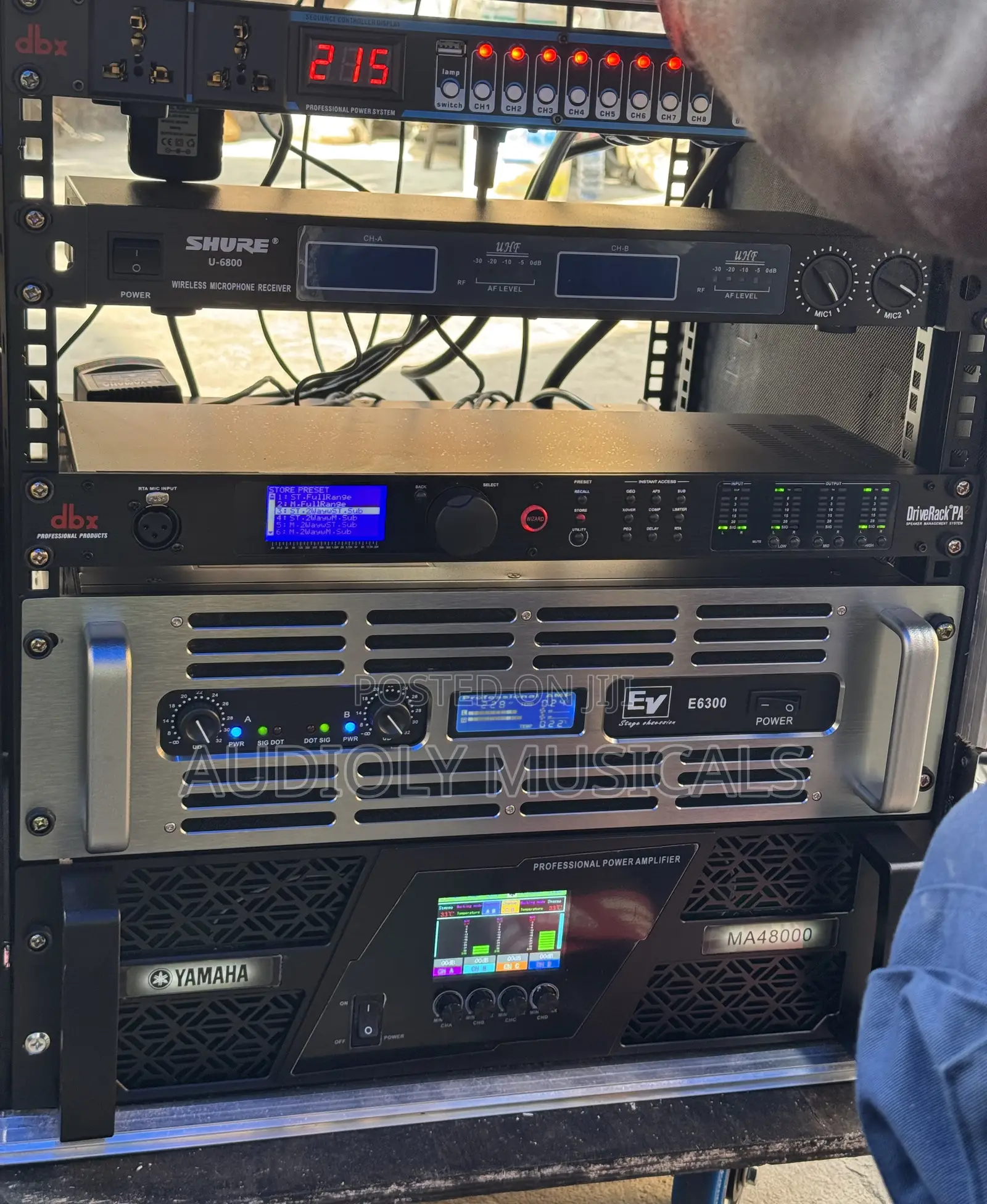 Full Set of Sound System Rack in Accra Metropolitan - Audio & Music ...