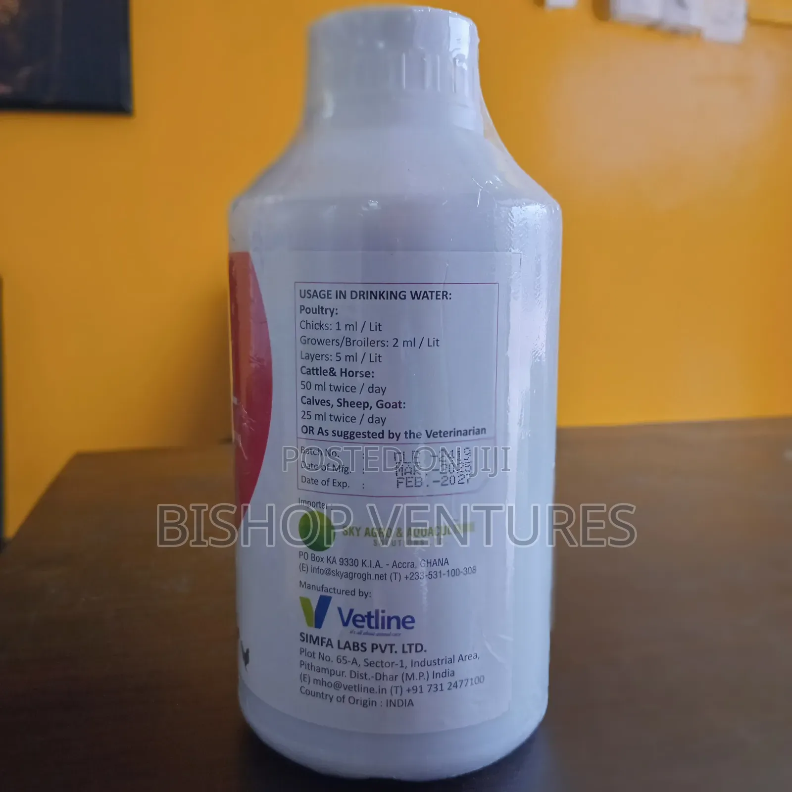 Calsol Calcium Supplements (Animal) 500ml in Taifa-Burkina - Farm ...