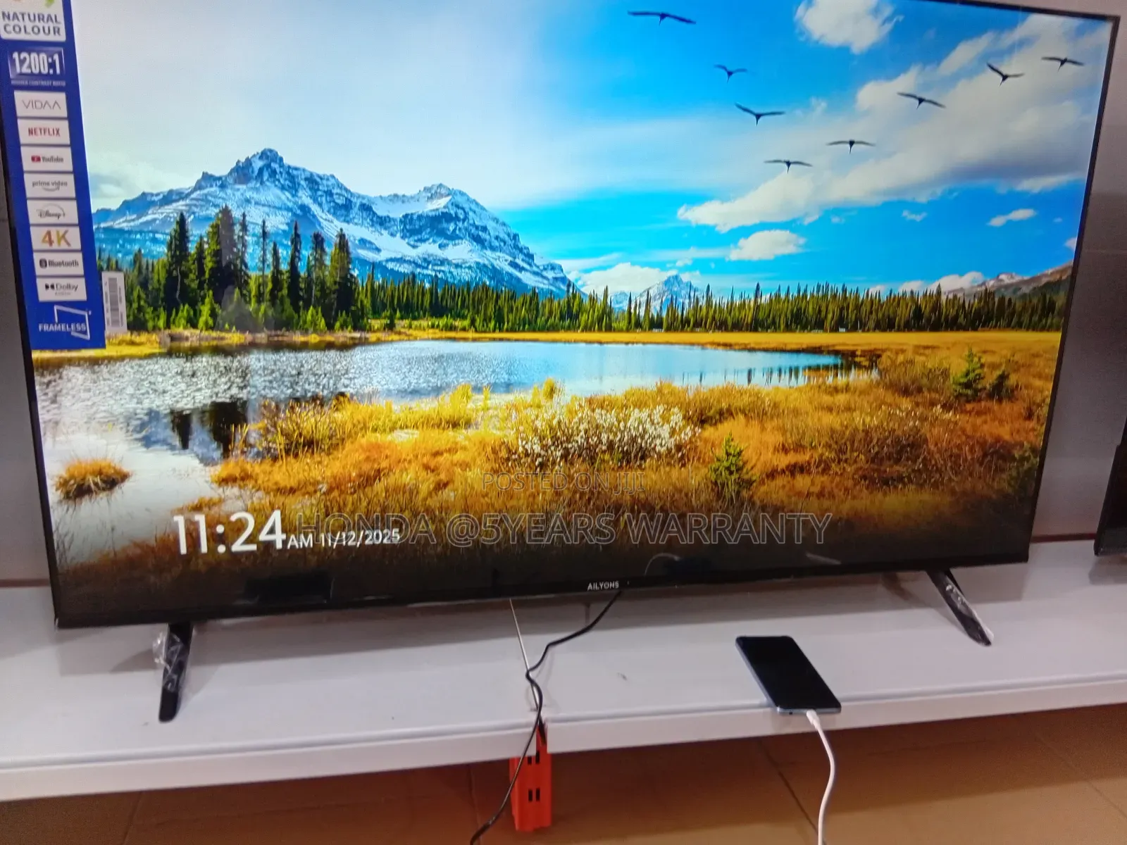 **Ailyons 55" Smart Tv With Screen Cast*Ing Support** in Accra ...